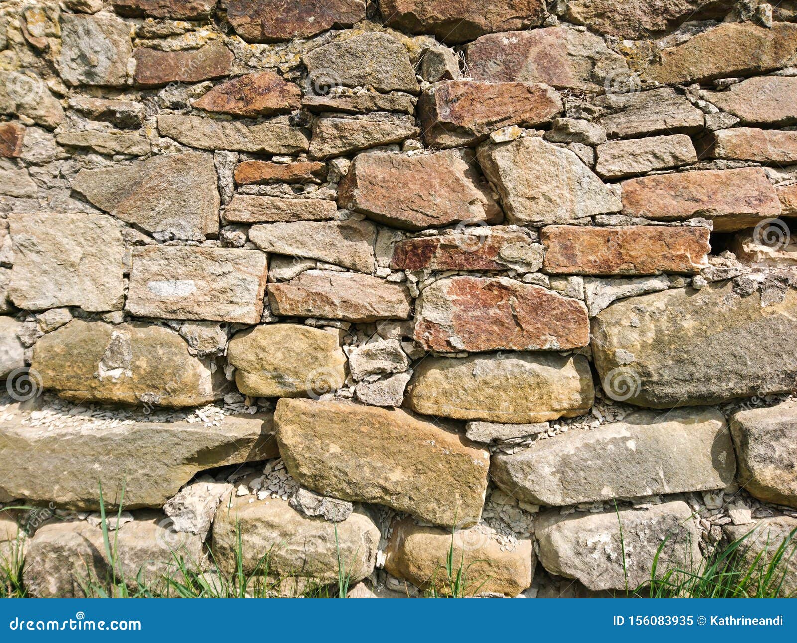 Old Rough Stone Texture Brick Surface Wall Stock Image - Image of ...