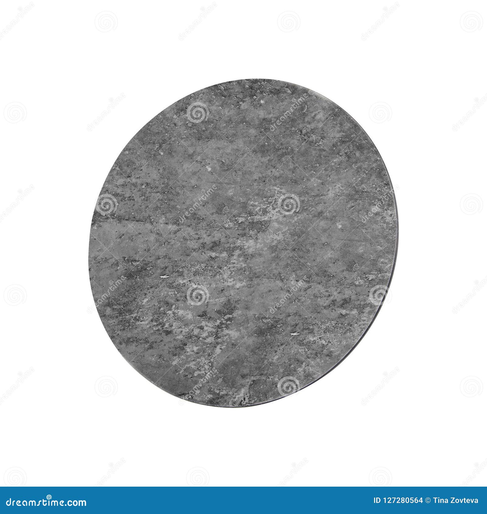 Old round metal plate stock photo. Image of hardware - 127280564