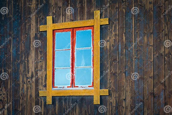 Old Routed Vernacular Window Stock Photo - Image of toten, worn: 240758344