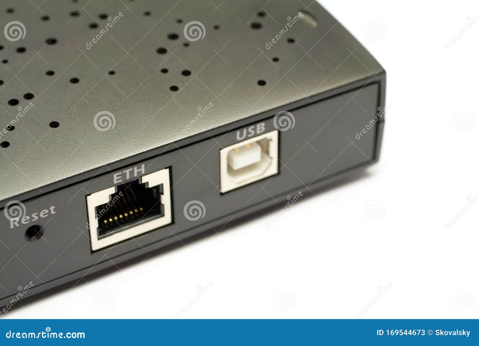 Old Router Isolated on White Background Stock Image - Image of modern ...