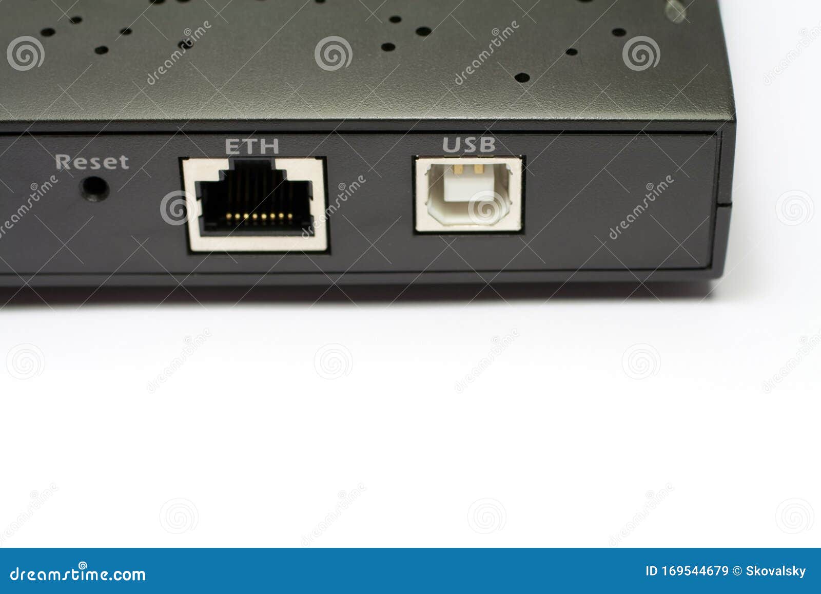 Old Router Isolated on White Background Stock Image - Image of ...
