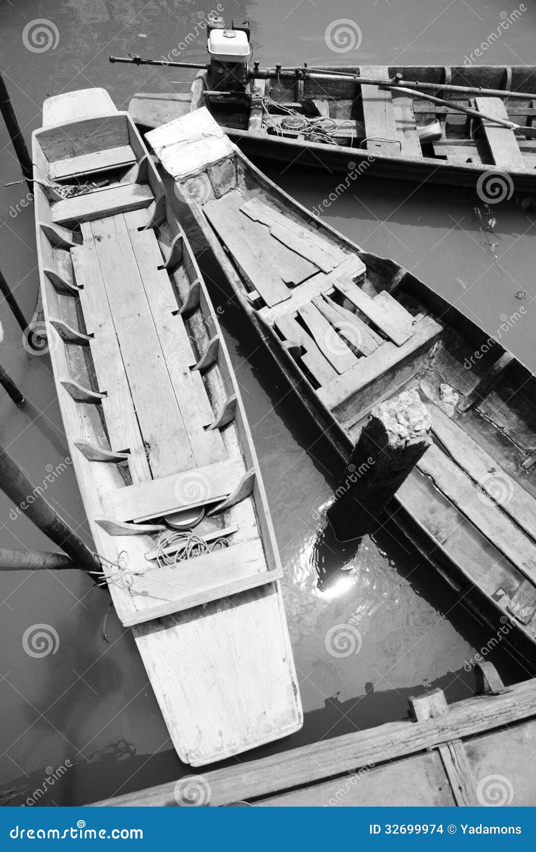 Old rowboat stock photo. Image of port, thai, scenic - 32699974