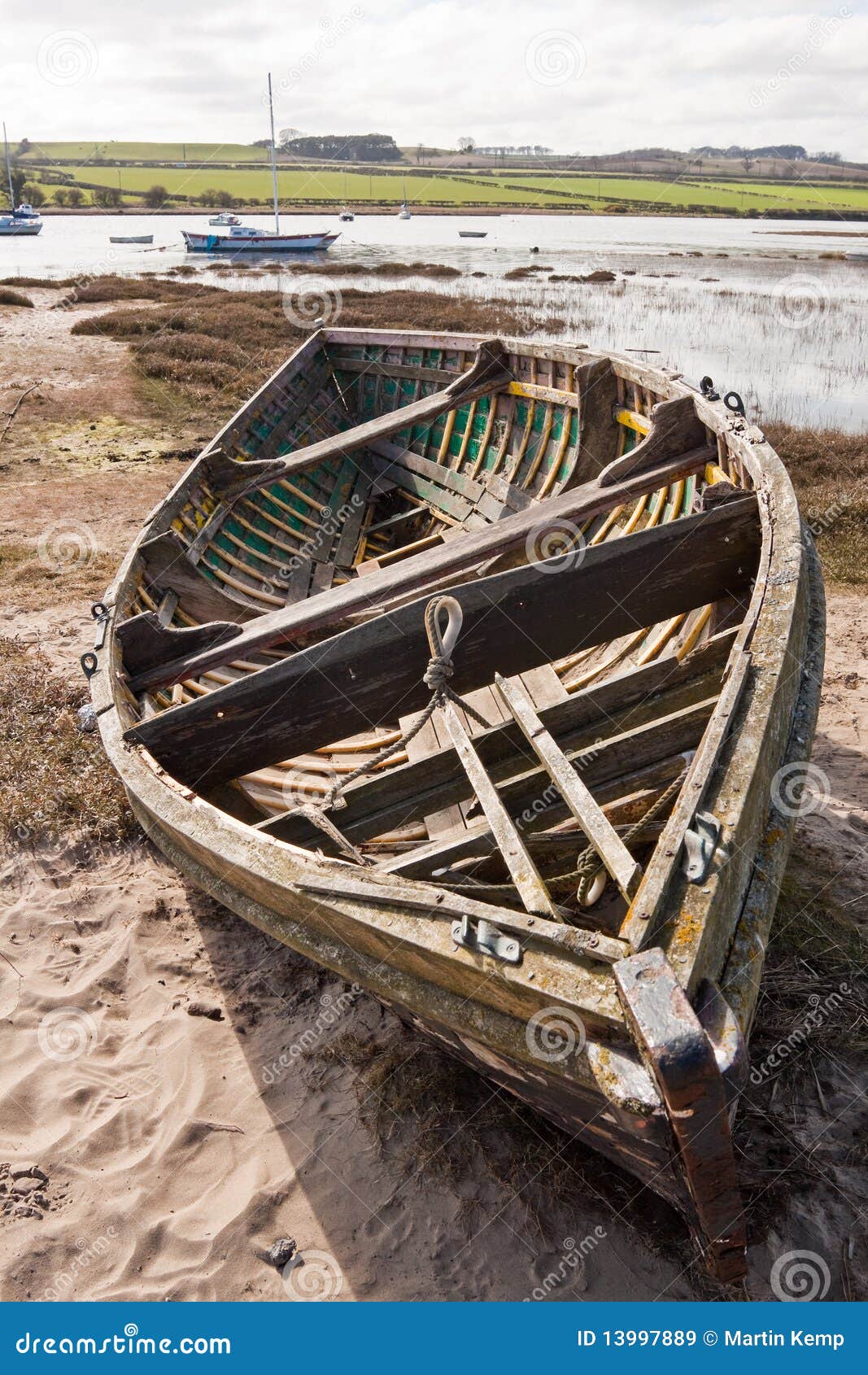 Old Rowing Boat Royalty-Free Stock Photo | CartoonDealer.com #13997889