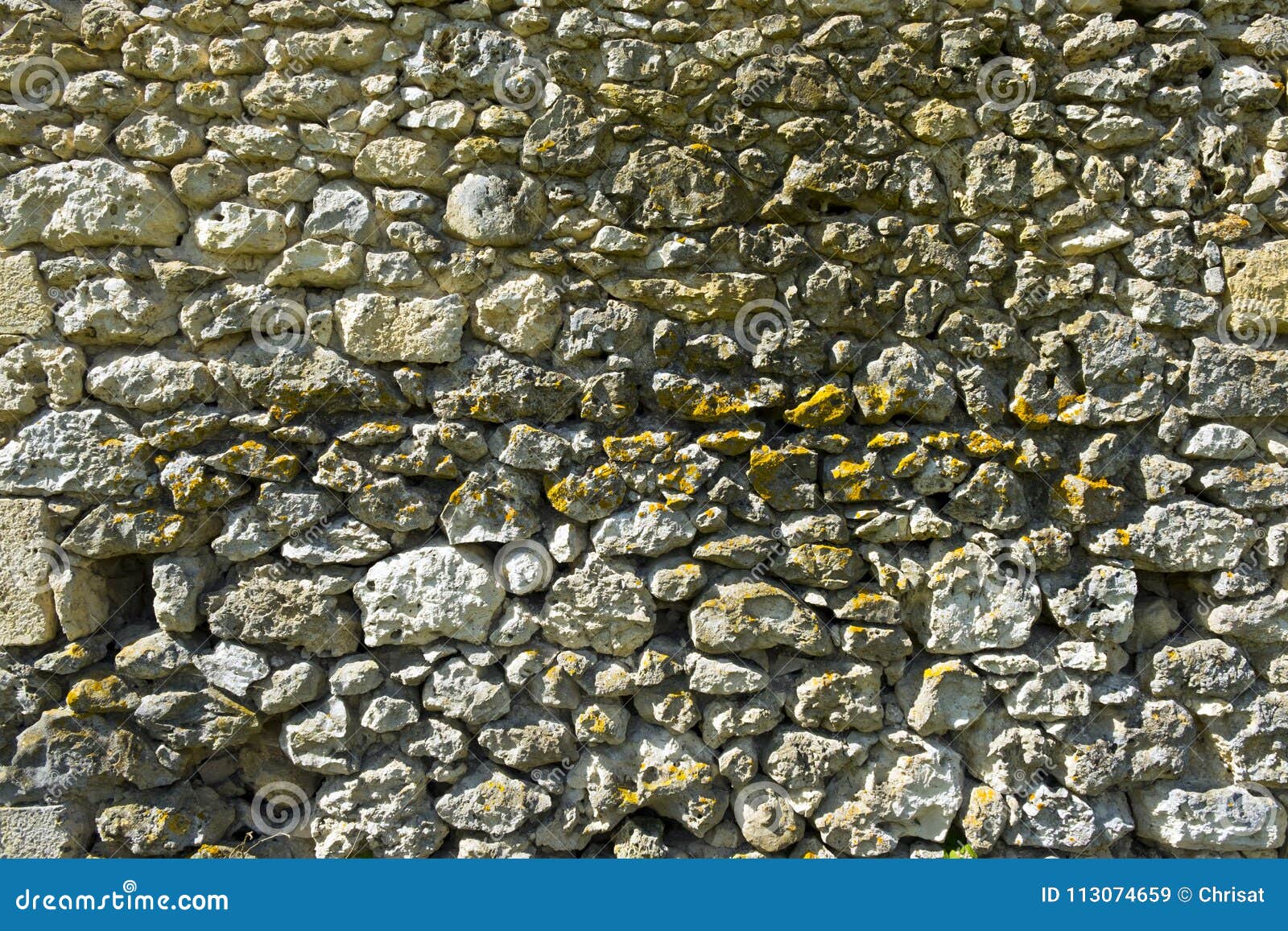 Old Rubble Stone Wall Construction Full Frame Texture Background Stock ...