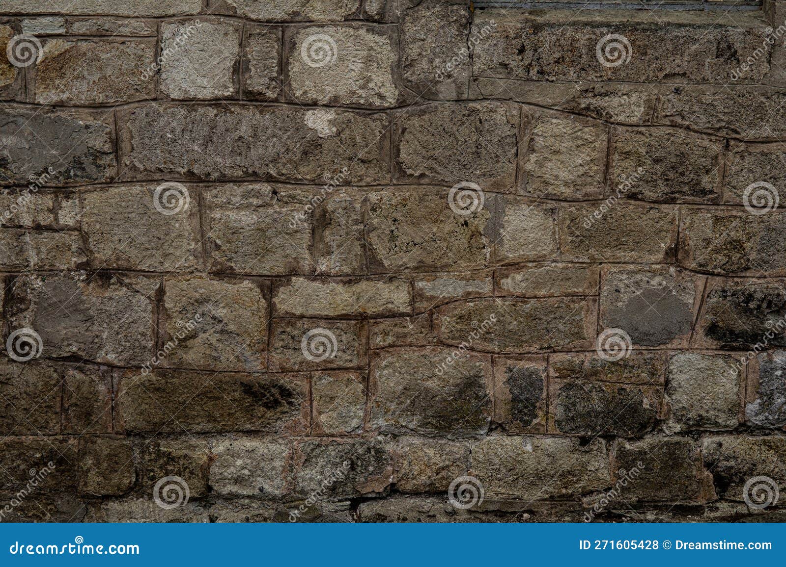 An Old Rubble Stone Wall Texture Background Stock Photo - Image of ...