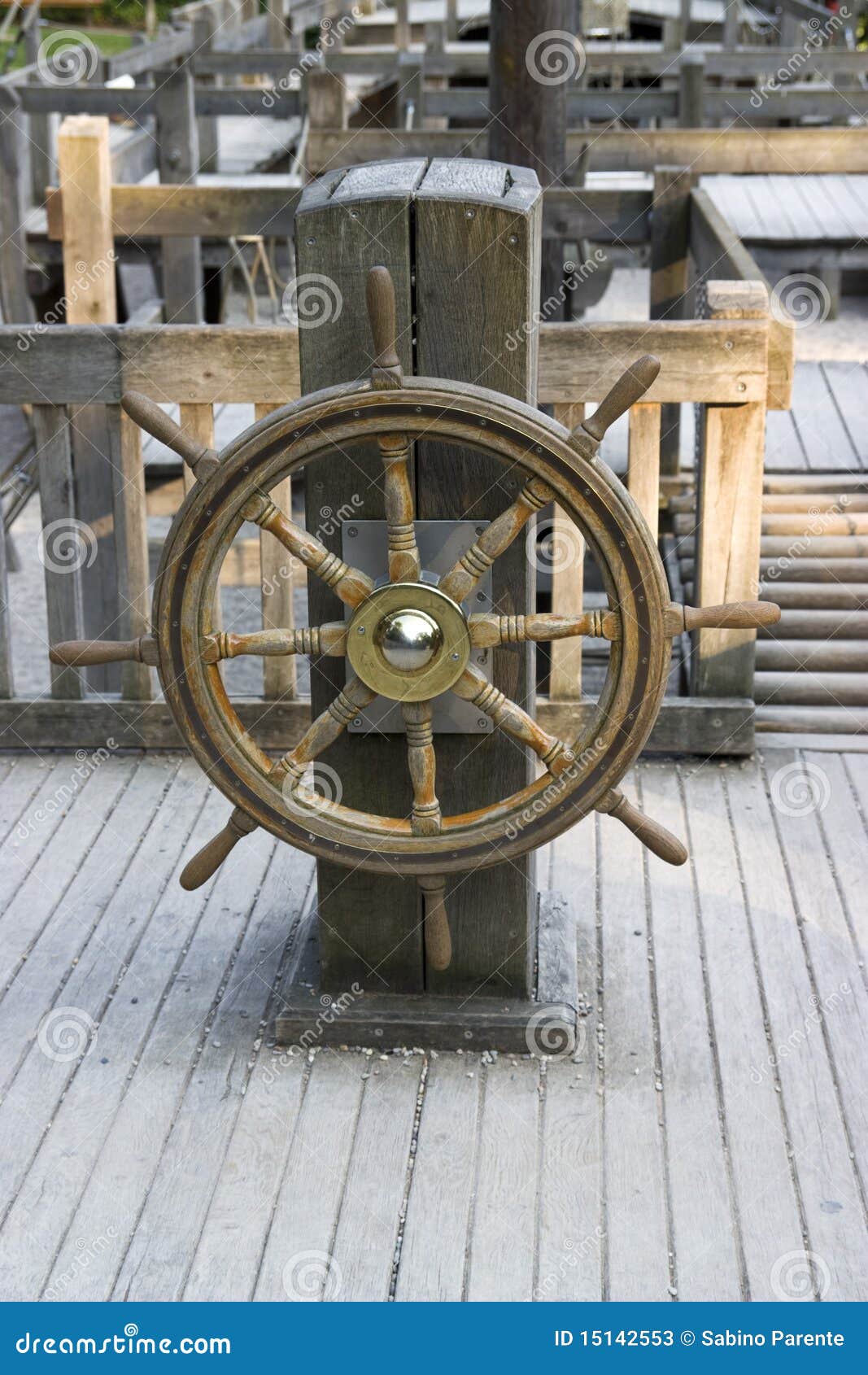 Old Rudder Royalty-Free Stock Photography | CartoonDealer.com #15142553
