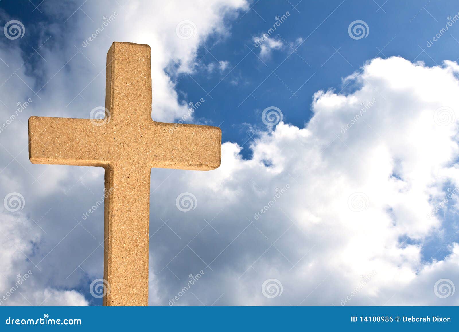 The old Rugged Cross stock photo. Image of inspire, concept - 14108986