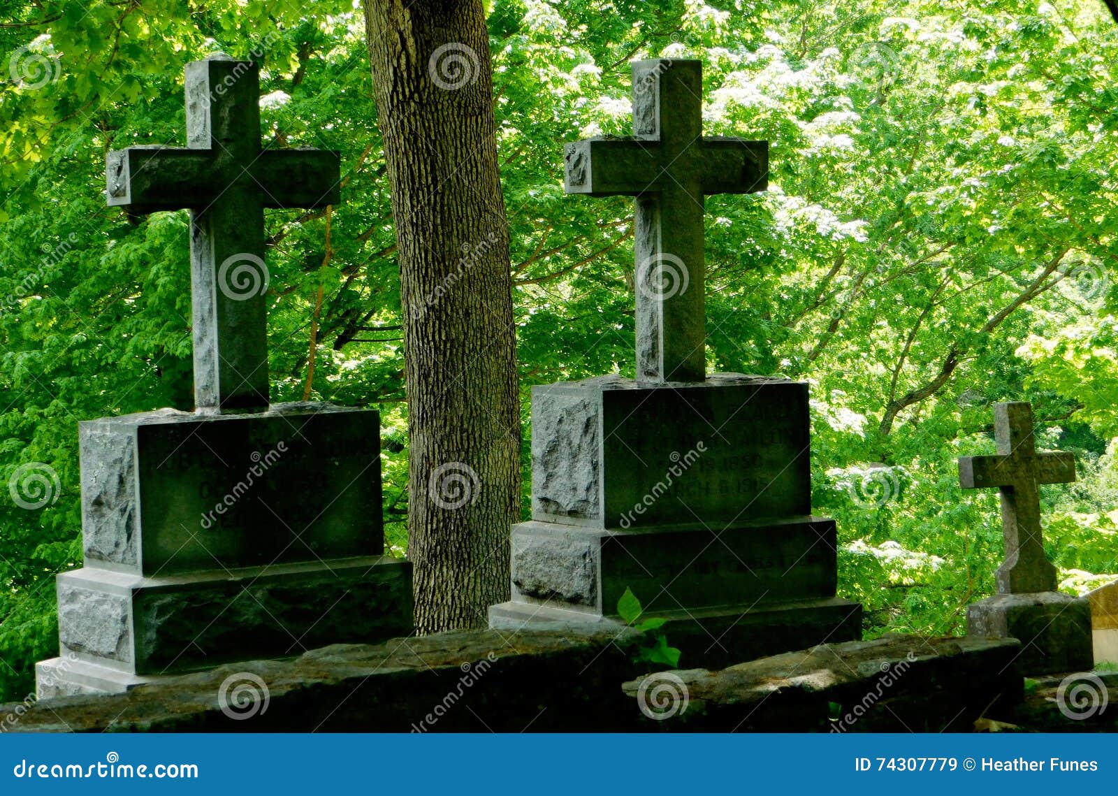 Old Rugged Crosses. editorial stock image. Image of graveyard - 74307779
