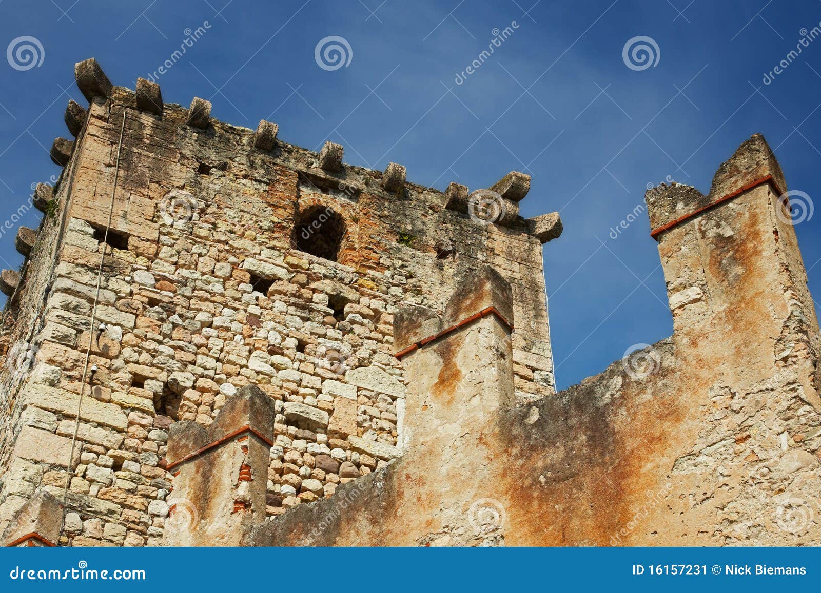 Old ruined castle stock image. Image of historical, military - 16157231