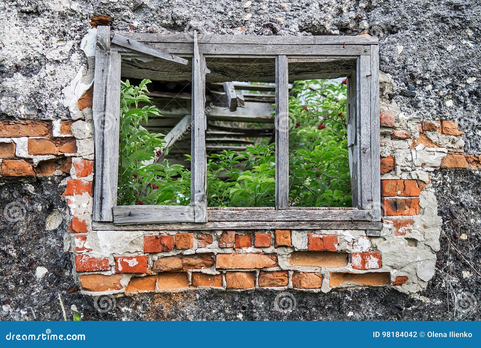 Old ruined house stock photo. Image of damaged, destroyed - 98184042