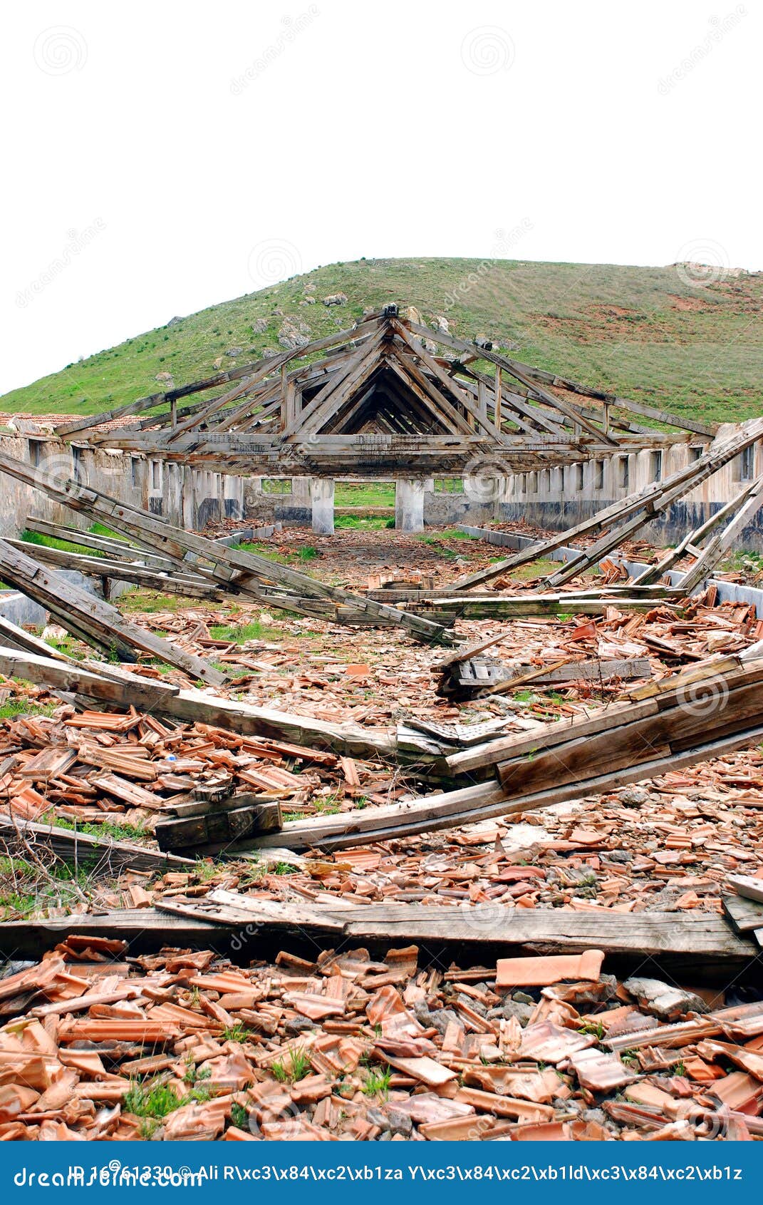 Old ruined place stock photo. Image of country, damage - 16761330