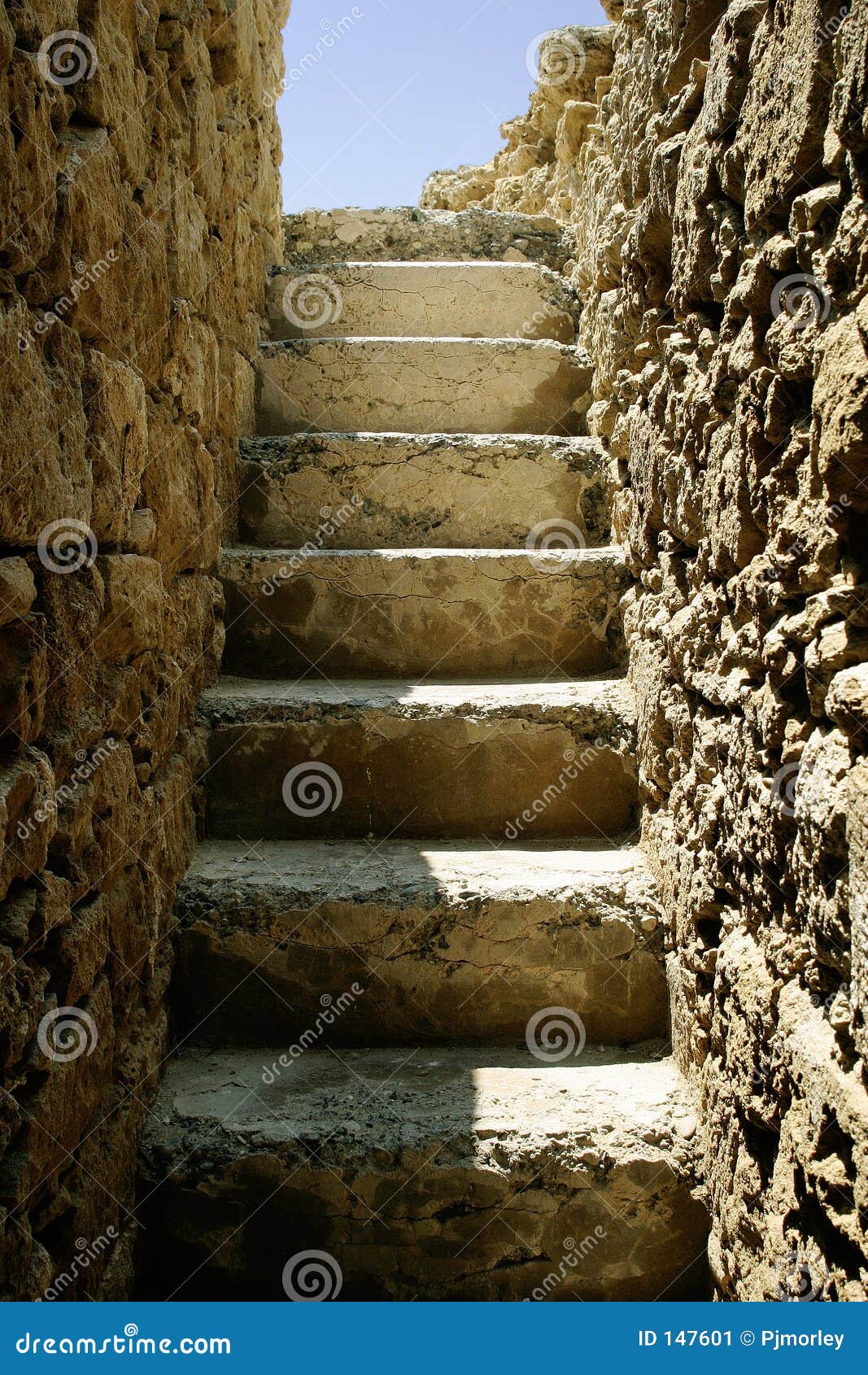 Old Ruined Steps stock image. Image of yellow, steps, narrow - 147601