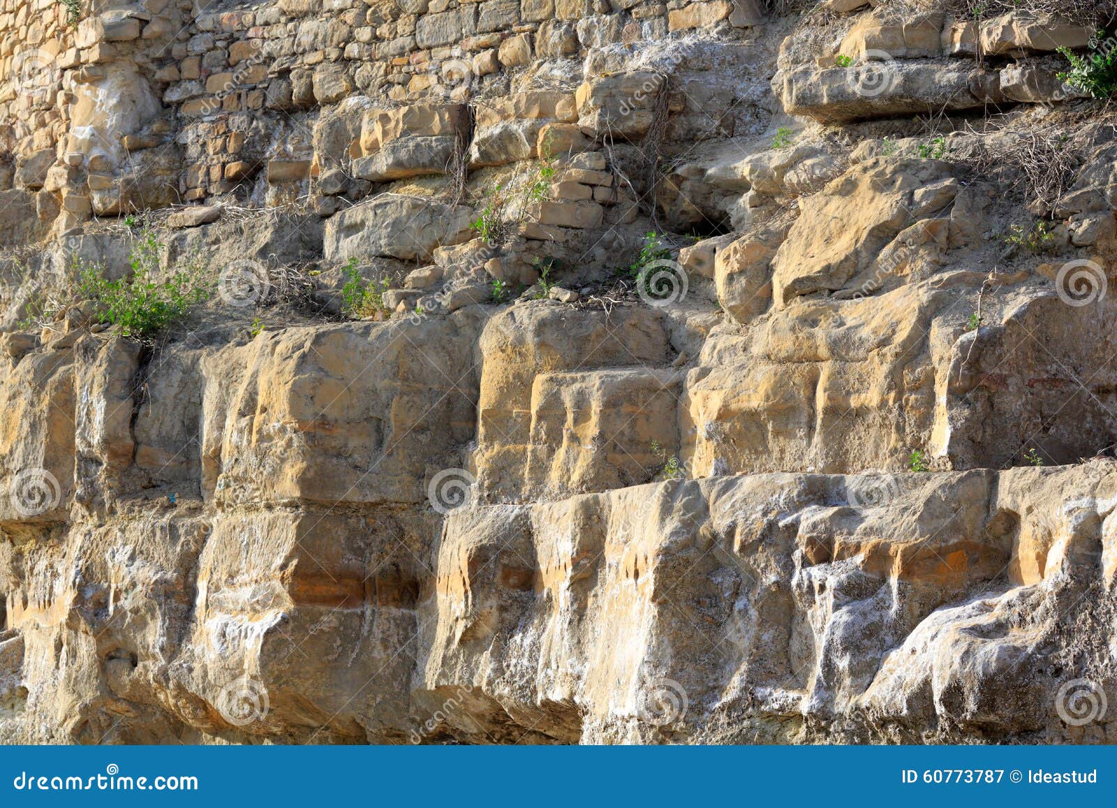 Old Ruined Stone Wall Natural Texture Royalty-Free Stock Photo ...