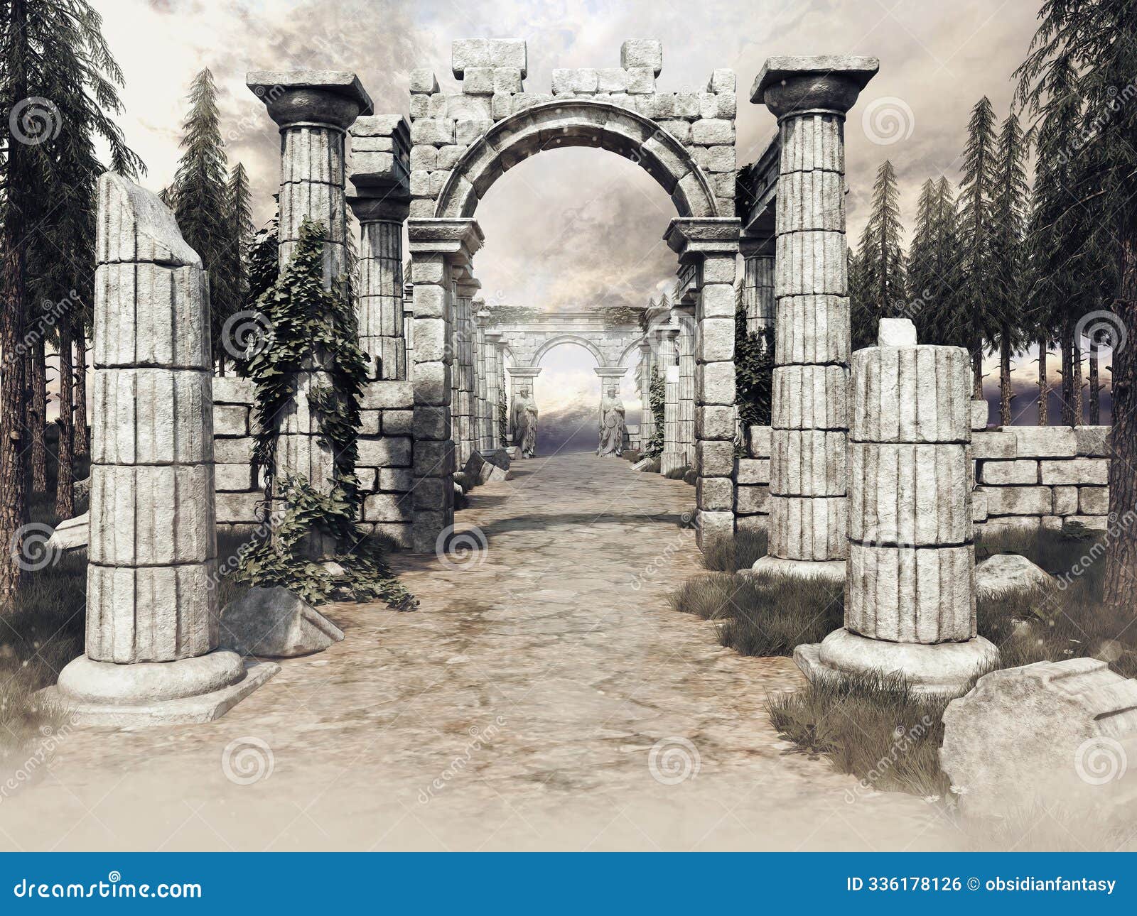 Ancient Temple In Tropical Forest, Adventurer Discovers Lost City In ...