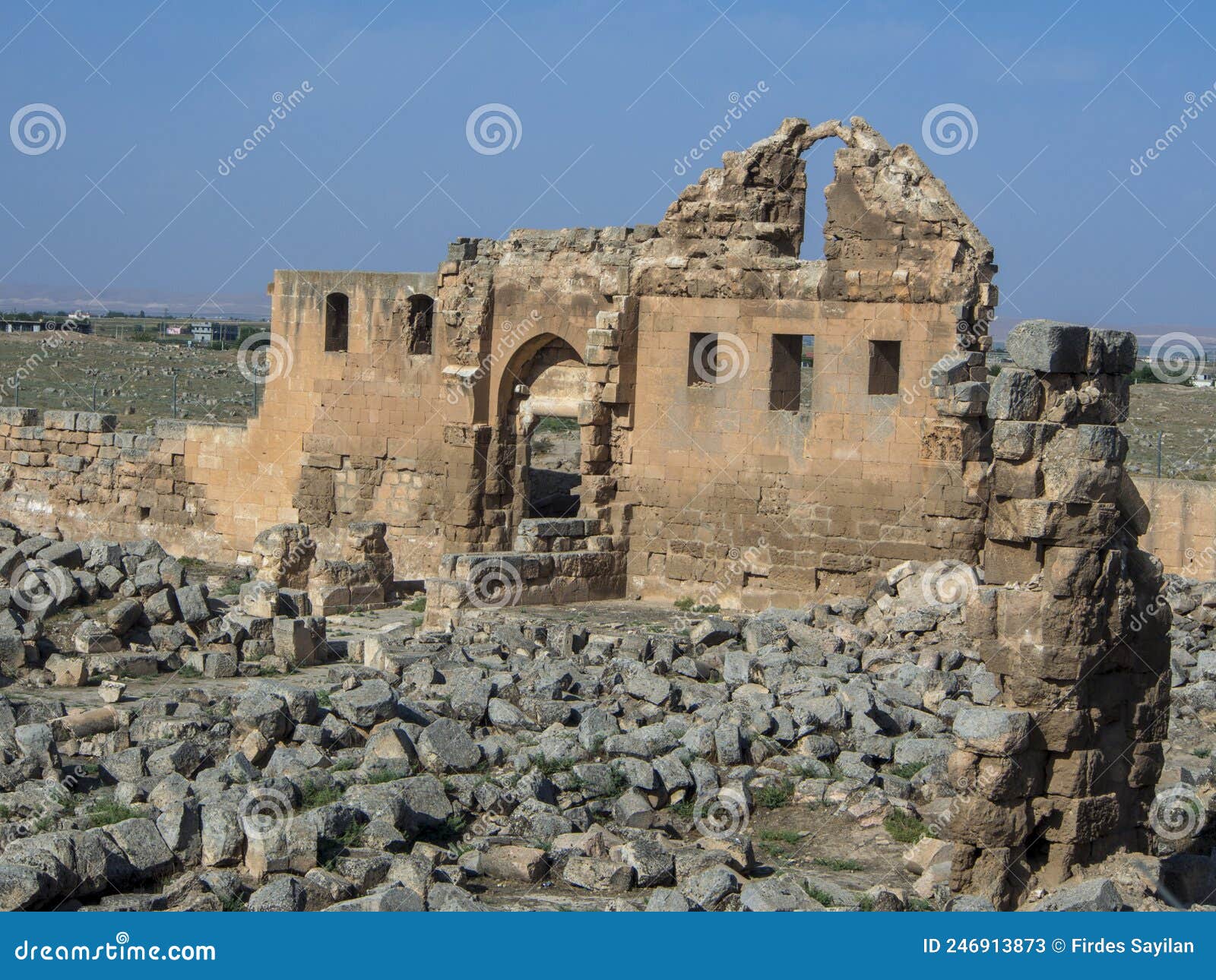 Old Ruins of Harran ,Sanliurfa,Turkey Stock Image - Image of university ...
