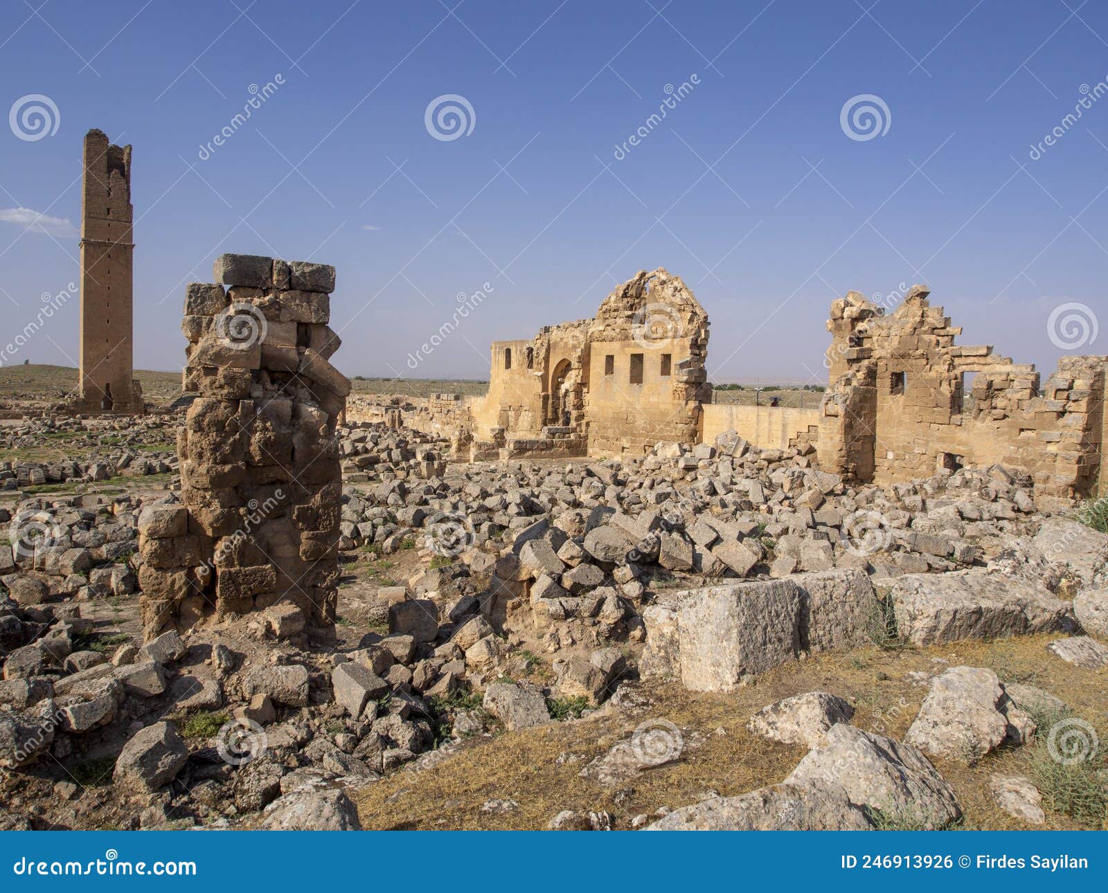 Old Ruins of Harran ,Sanliurfa,Turkey Stock Photo - Image of tower ...