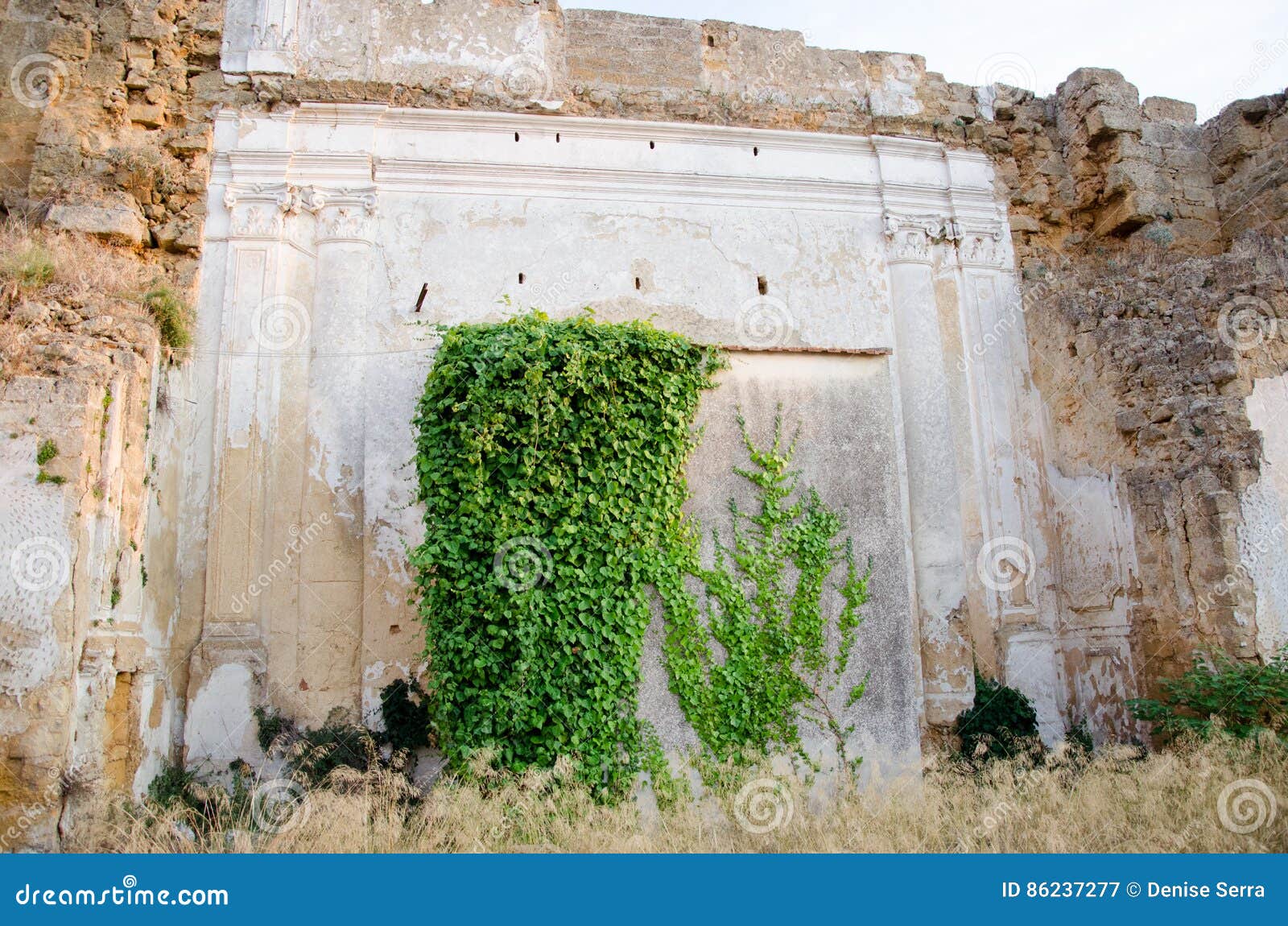 Old Ruins of Partanna, Sicily Stock Image - Image of nature, outdoor ...