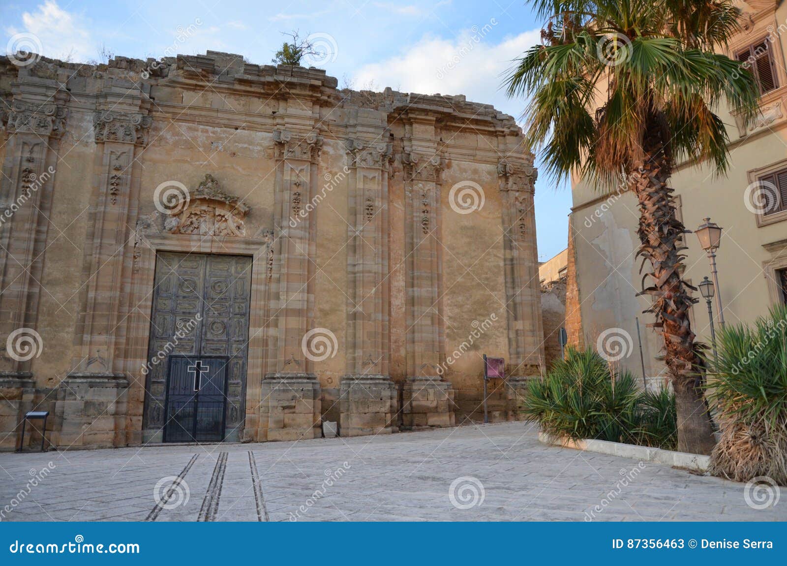 Old Ruins of Partanna, Sicily Stock Image - Image of light, rock: 87356463