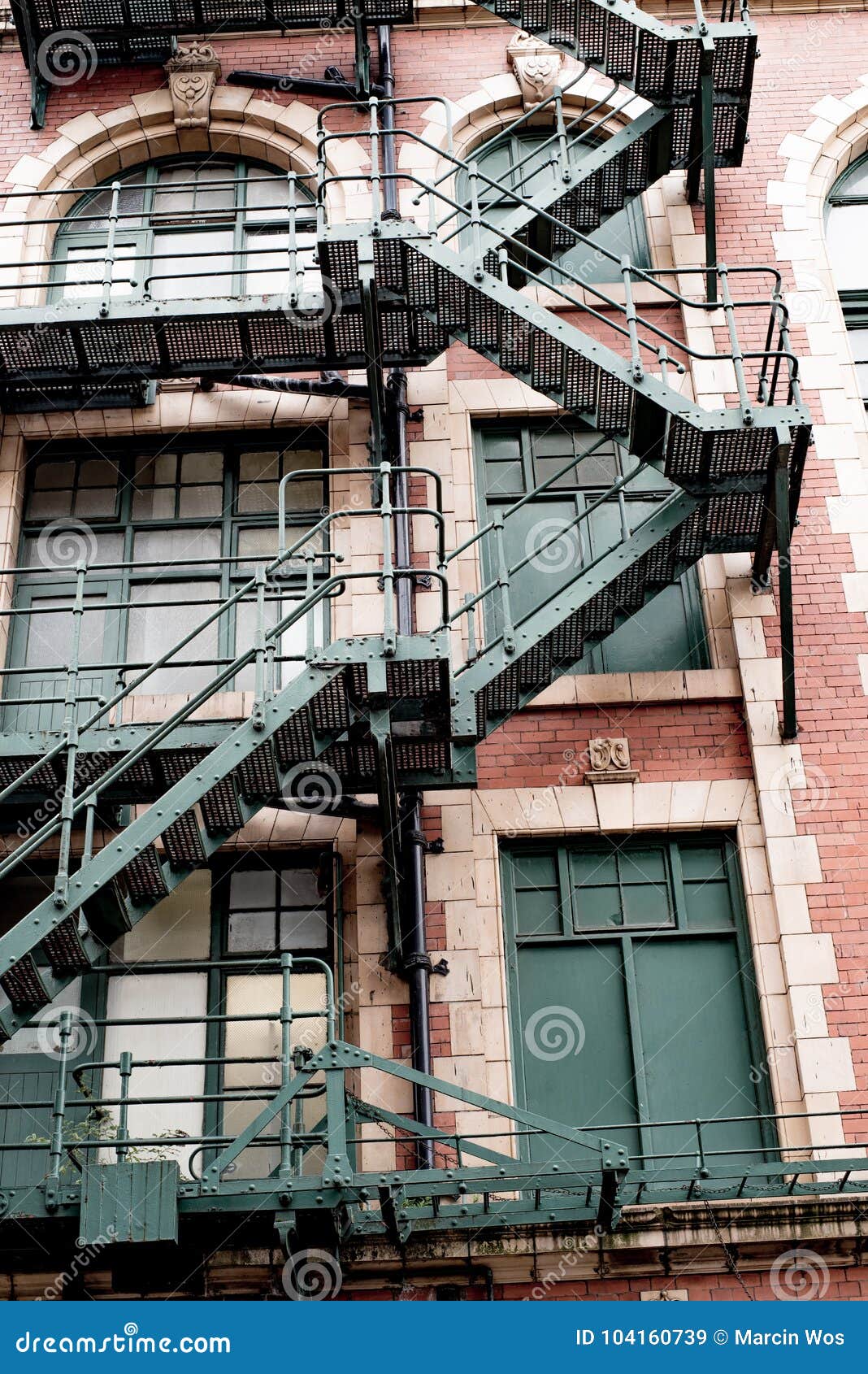 Old Run Down Abandoned Old Building in Manchester Stock Image - Image ...