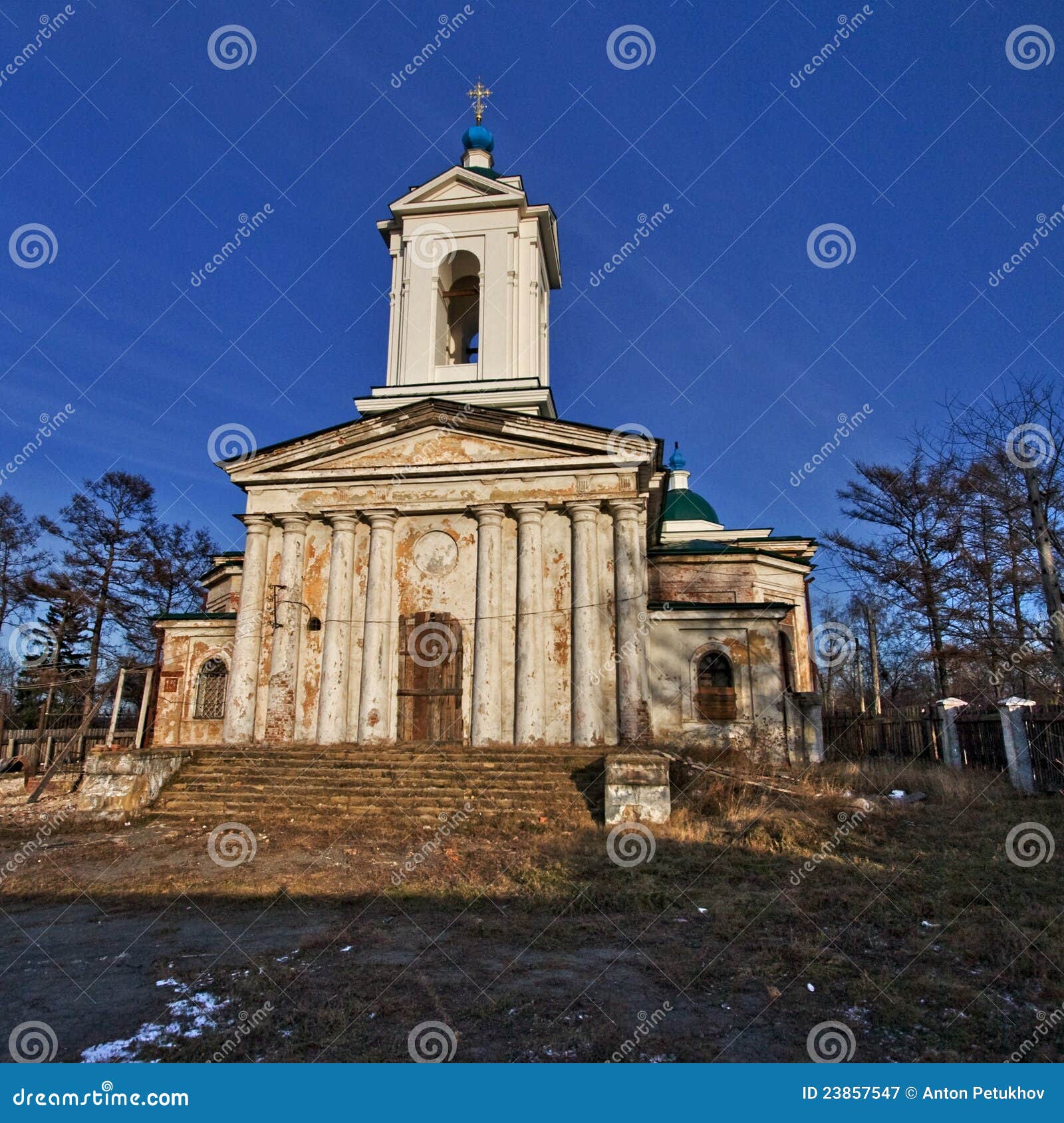 Old rundown church stock image. Image of shabby, building - 23857547