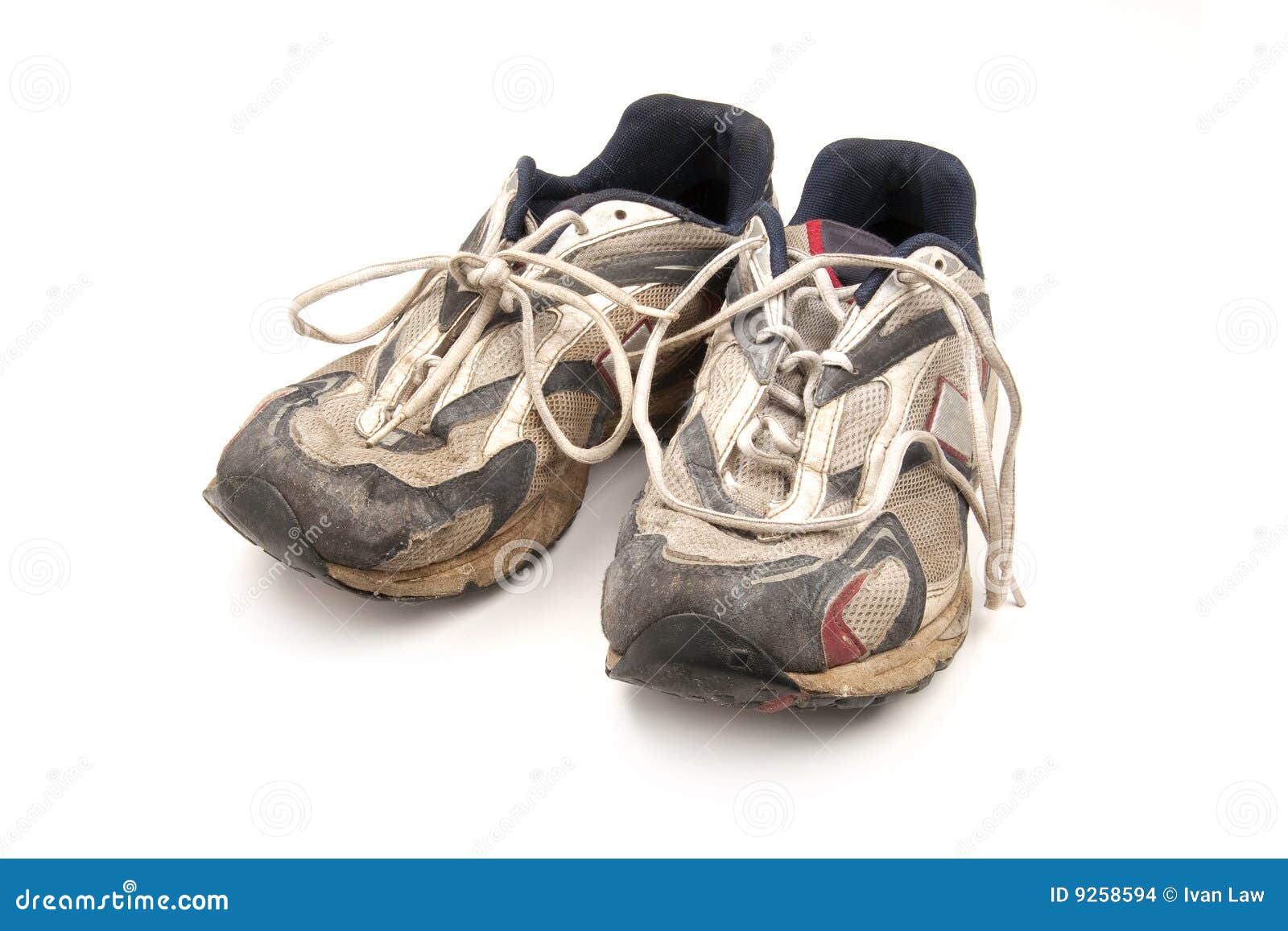 Old Runners stock photo. Image of foot, grubby, etched - 9258594