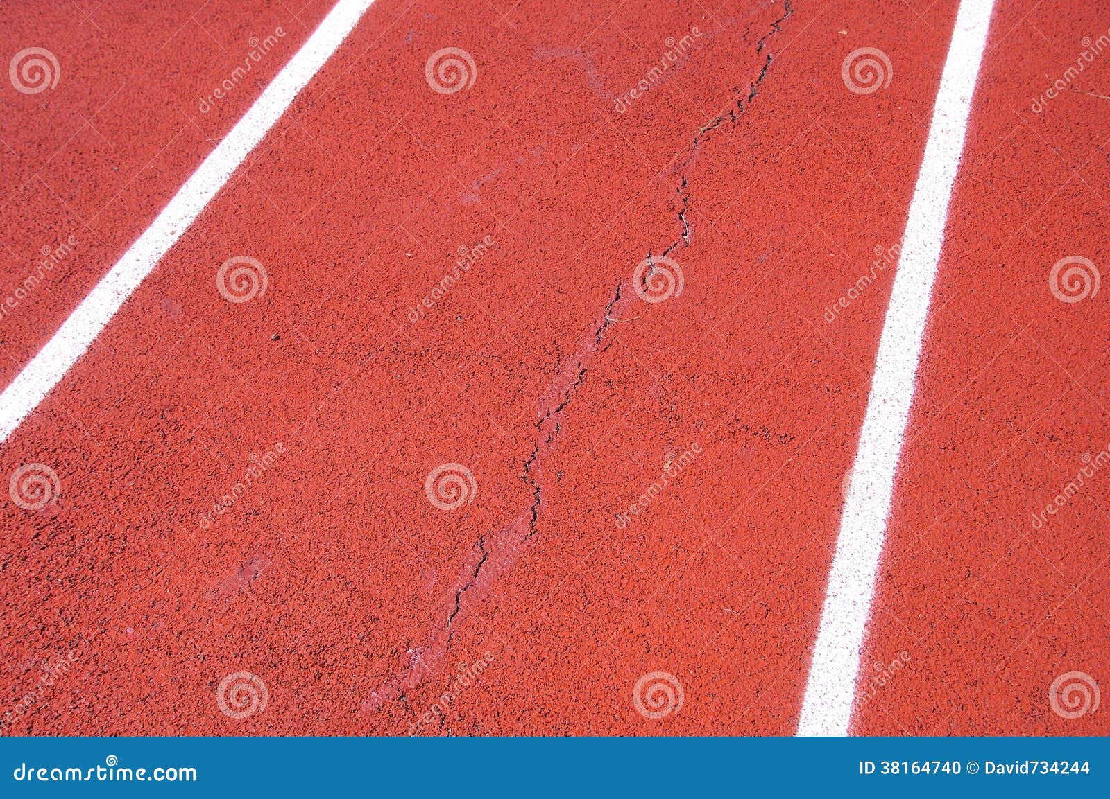 An old running track stock photo. Image of level, jogging - 38164740