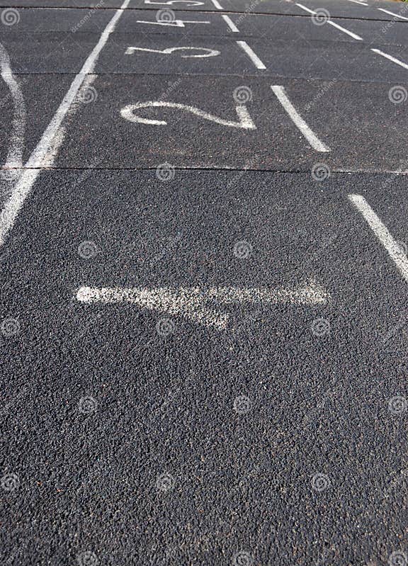 Old running track stock photo. Image of racetrack, athlete - 6887778