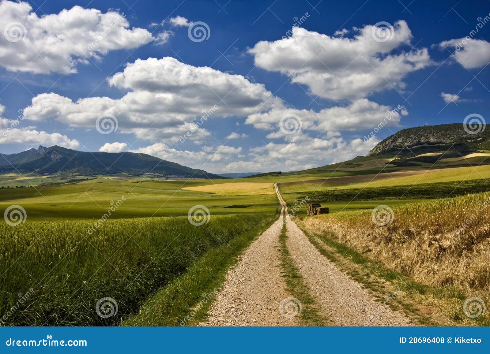 Old rural road stock photo. Image of journey, blue, rural - 20696408
