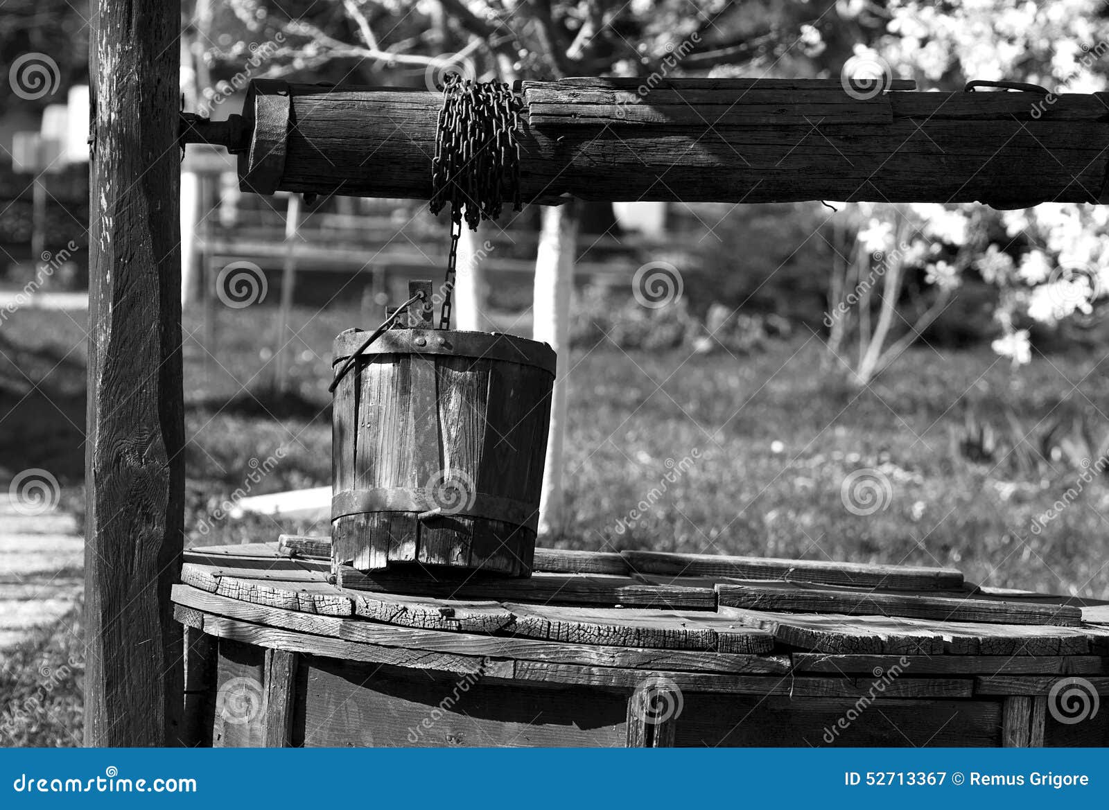 Old rural well stock image. Image of water, countrified - 52713367