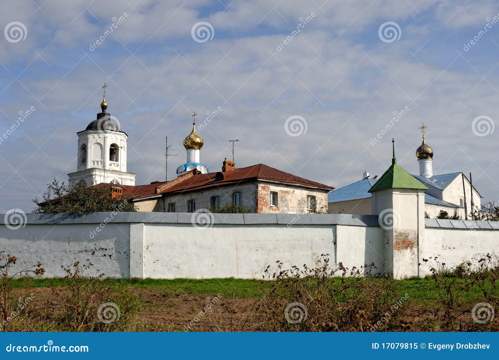 Old Russian Orthodox Monastery Stock Image - Image of christianity ...