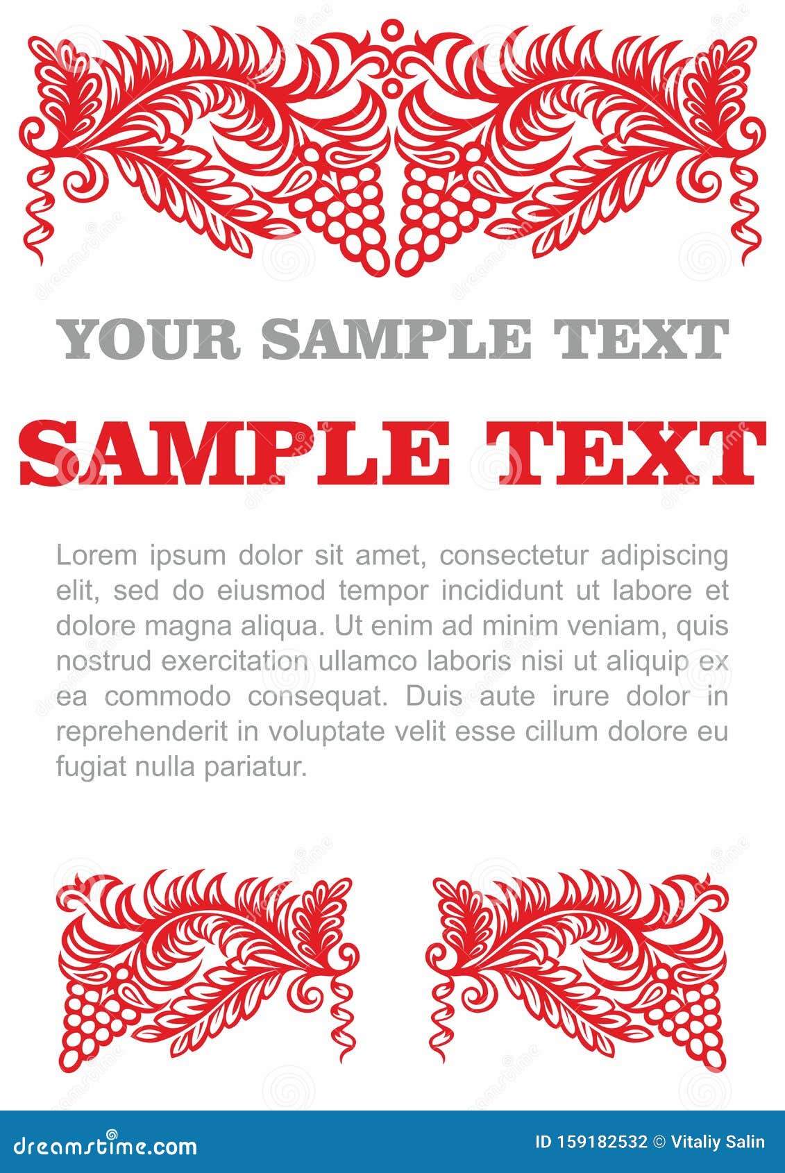 Old Russian Pattern for Book. Use As Tiled Pattern, Background ...