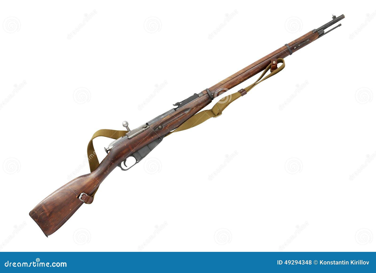 Old Russian Rifle stock photo. Image of hunting, army - 49294348