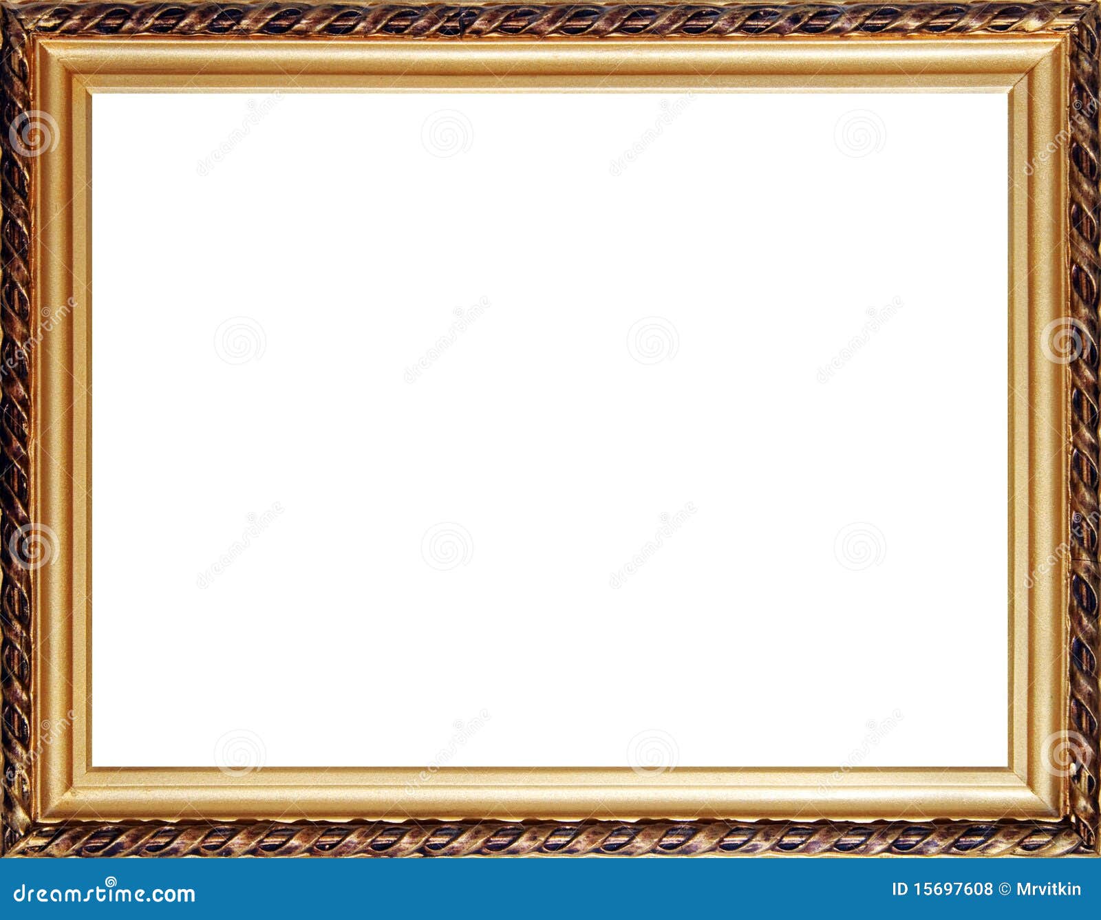 Old Russian Style Photo Frame Stock Photo - Image of uncommon, gold ...