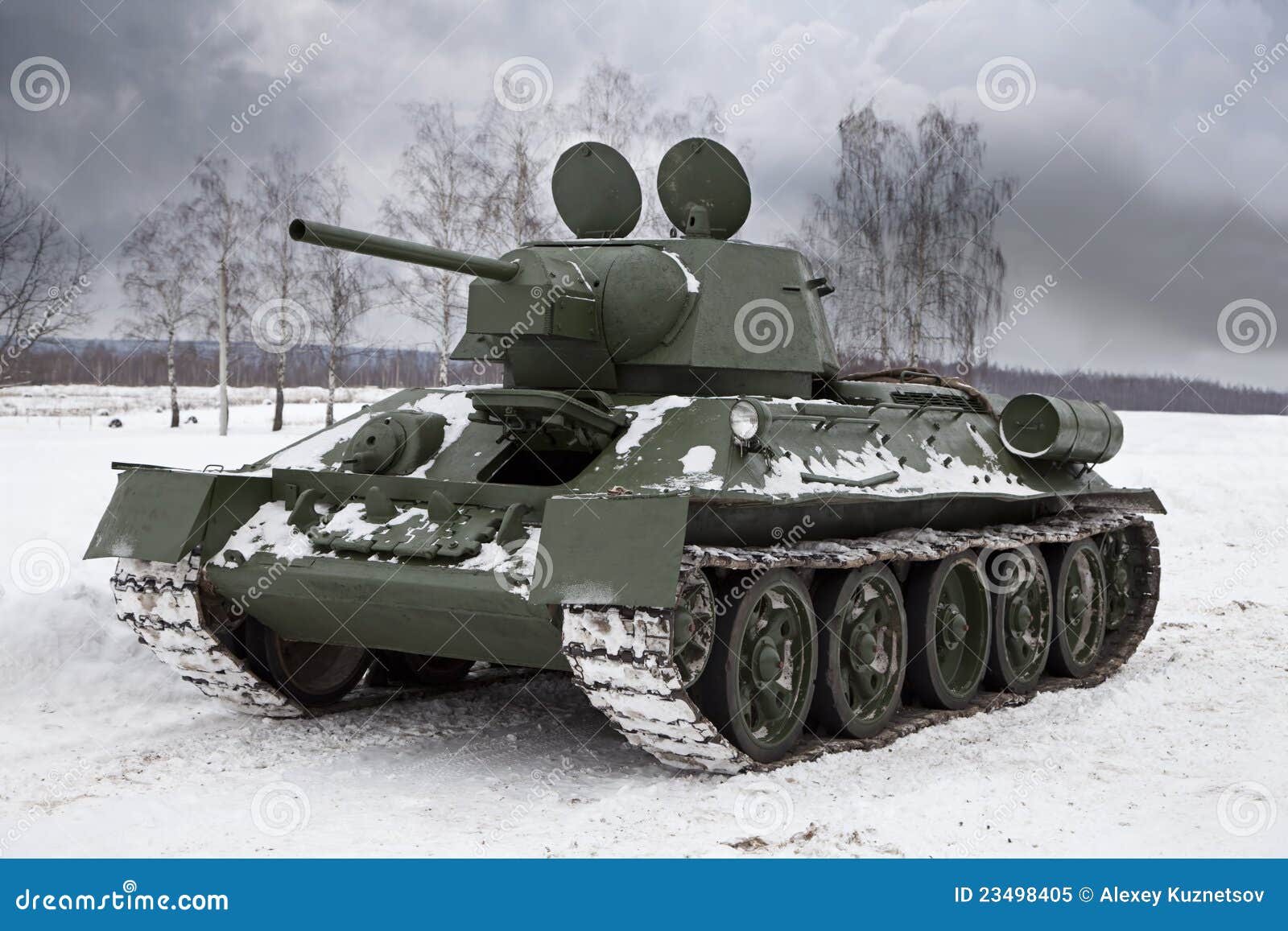 Russian Tank Royalty-Free Stock Photography | CartoonDealer.com #15193565