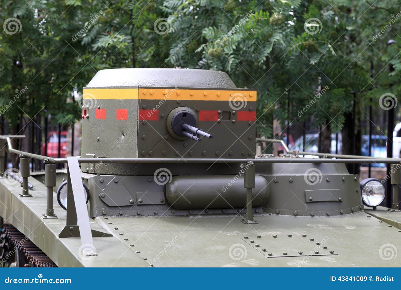 Old russian tank stock image. Image of military, object - 43841009