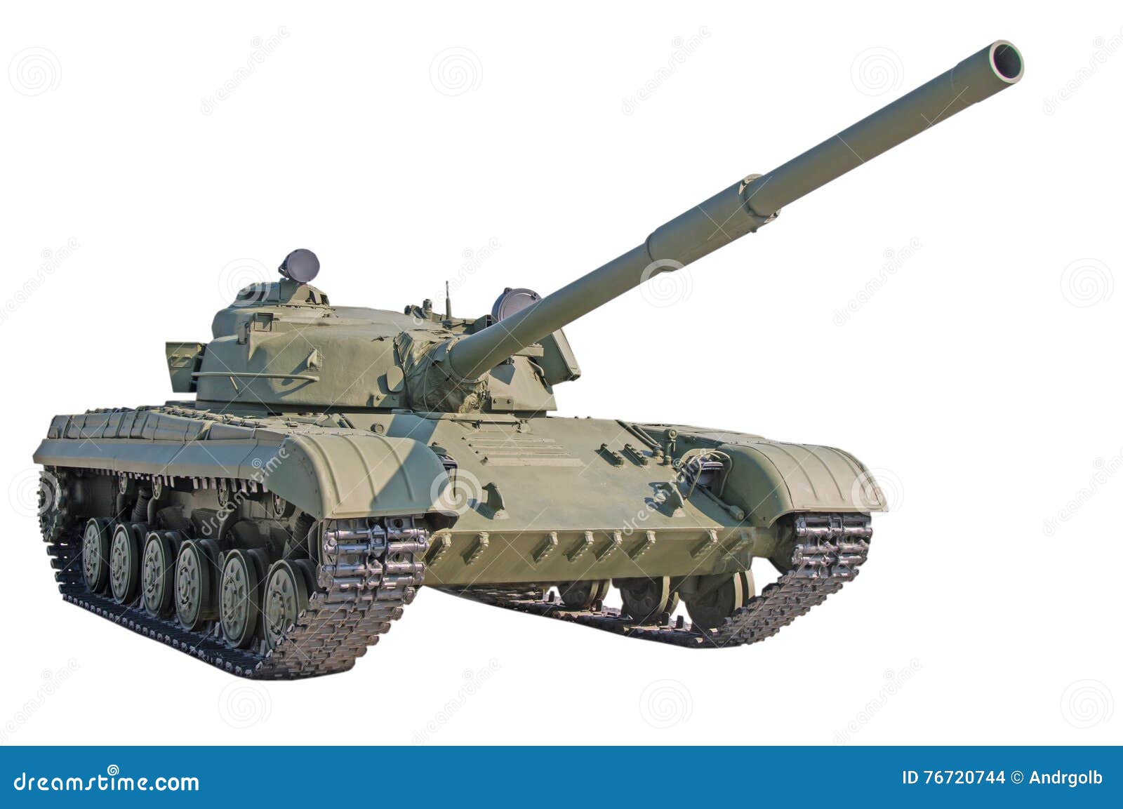 The old Russian tank. stock photo. Image of weapon, equipment - 76720744
