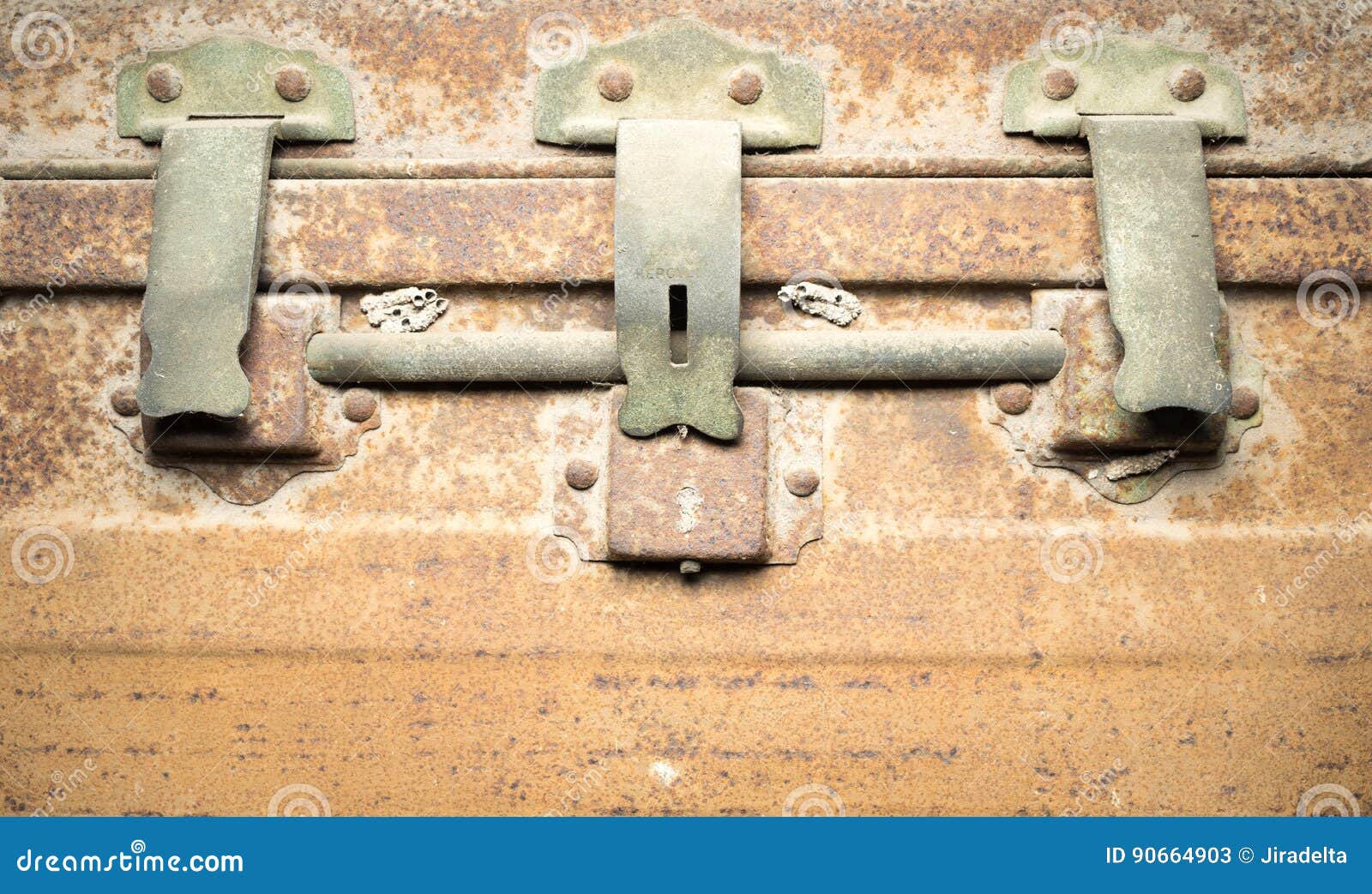 Old Rust Iron box stock image. Image of background, closeup - 90664903