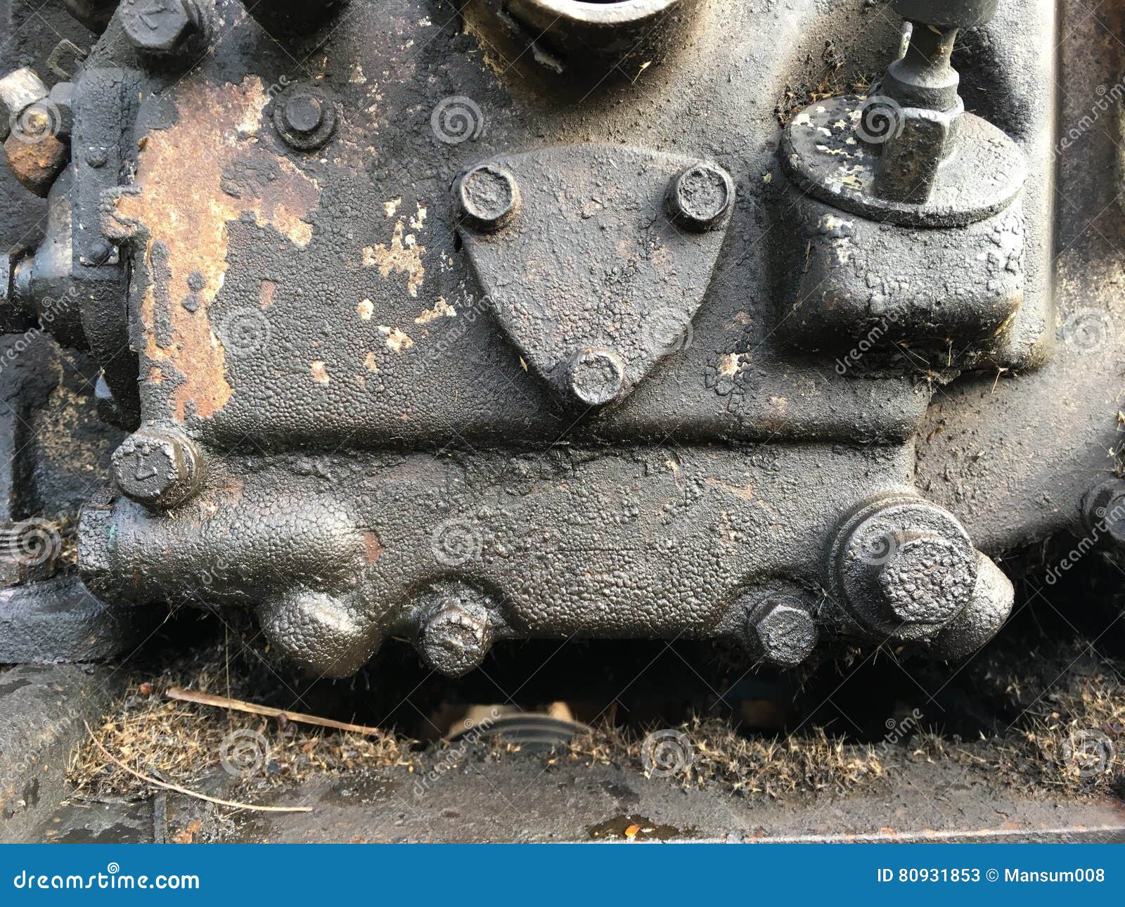 Old Rust Machine Parts Texture Stock Image - Image of parts, engine ...