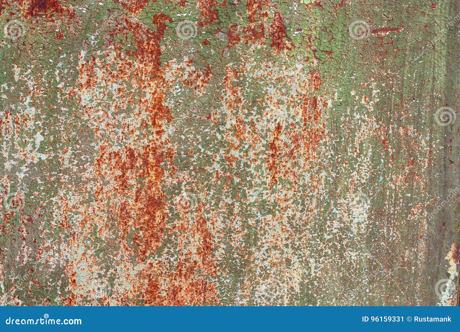 Old Rust Metal Sheet Painted Texture Stock Image - Image of plate ...