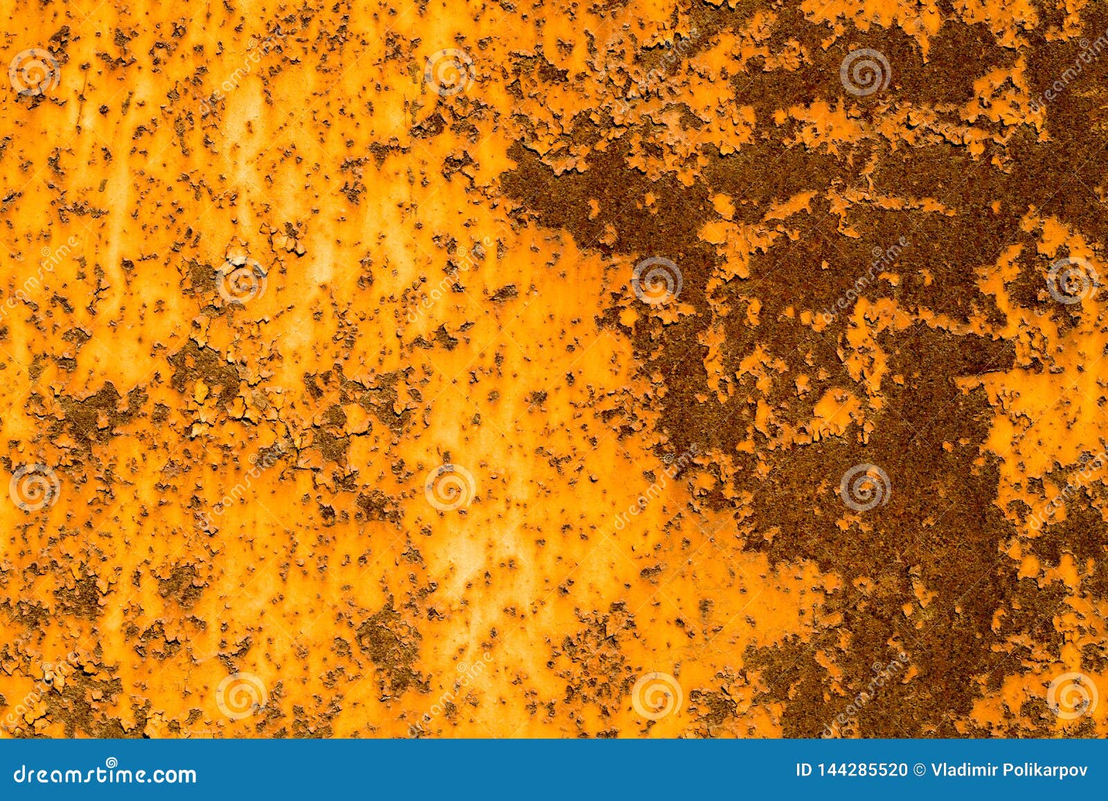 Old rust on metal wall stock photo. Image of rusty, texture - 144285520