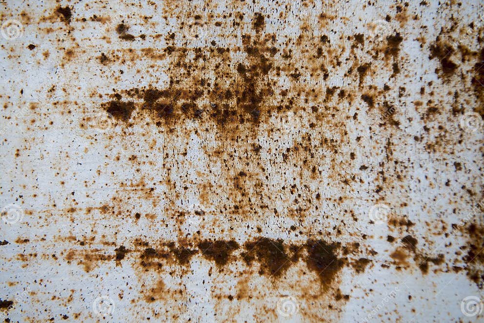 Old Rust Patterns on Sheet Metal Stock Photo - Image of brown, vintage ...