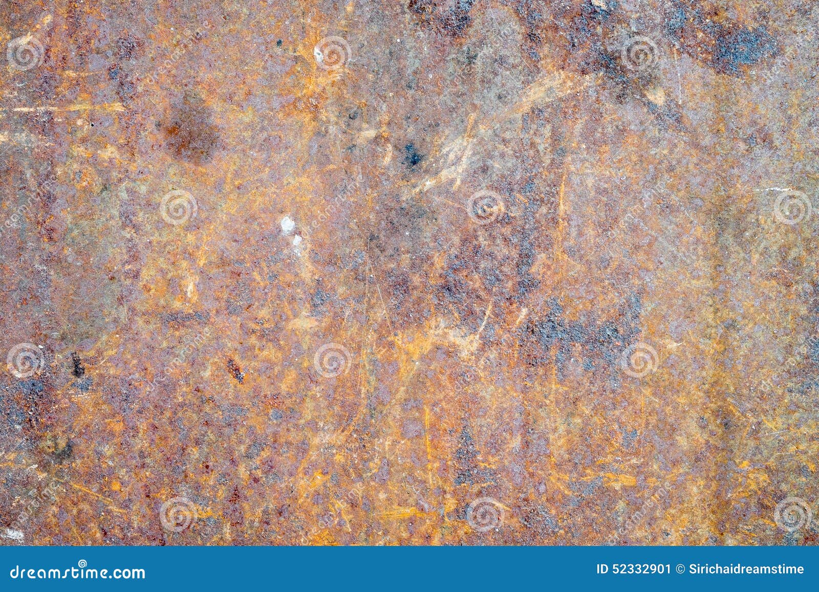 Old rust stains texture stock image. Image of steel, brown - 52332901