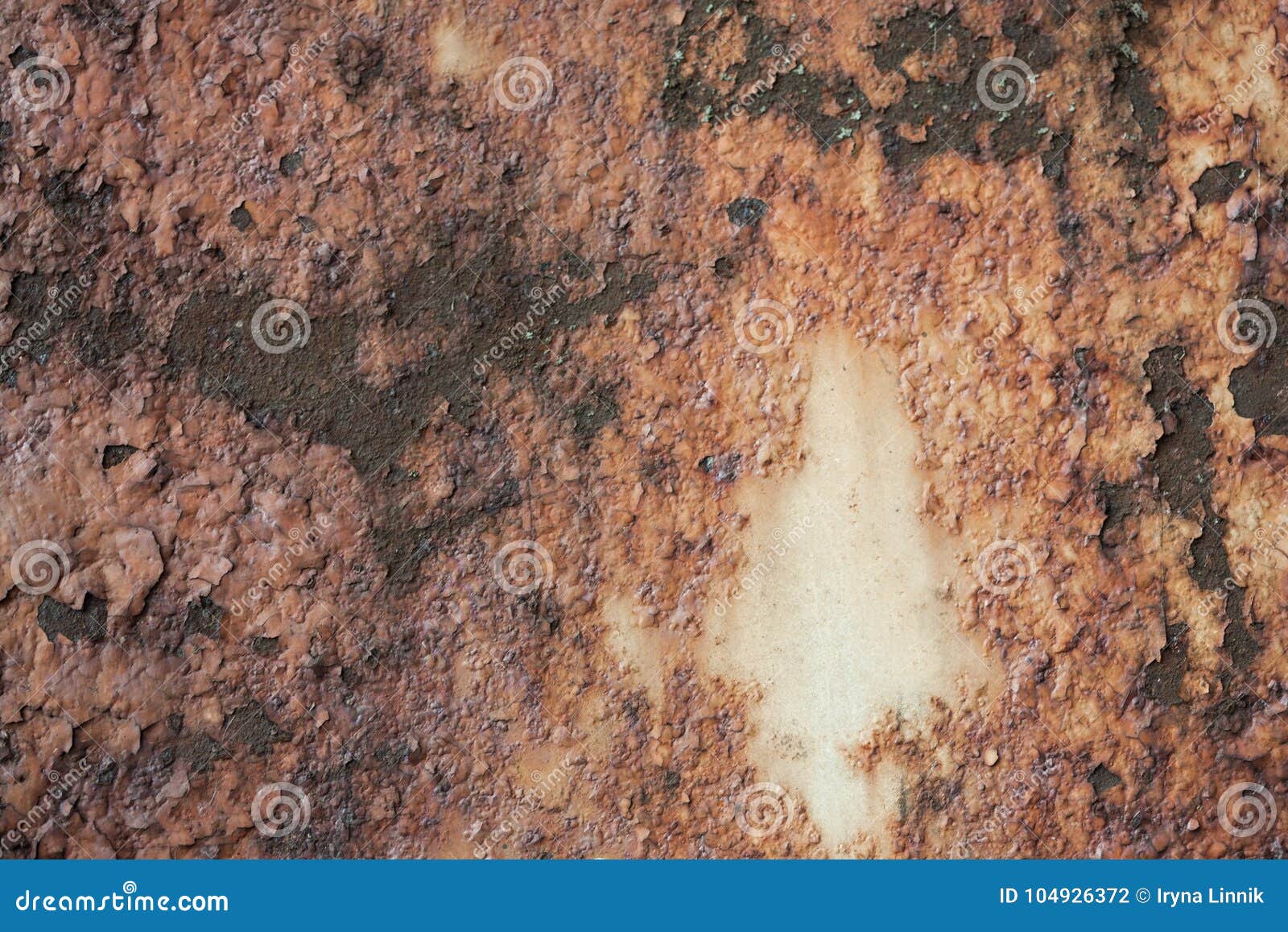 Old Rust. the Texture of Rusty Metal is Brown. Background. Stock Photo ...