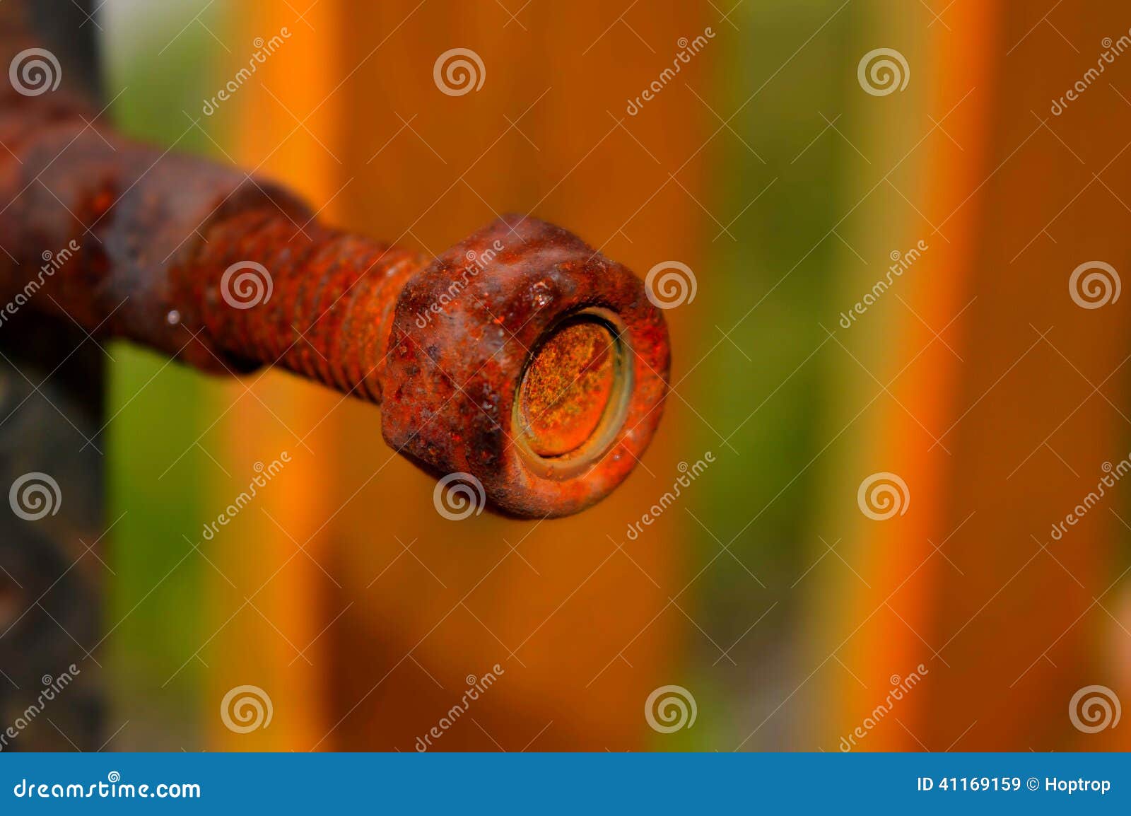 Old rusted bolt stock image. Image of rust, background - 41169159