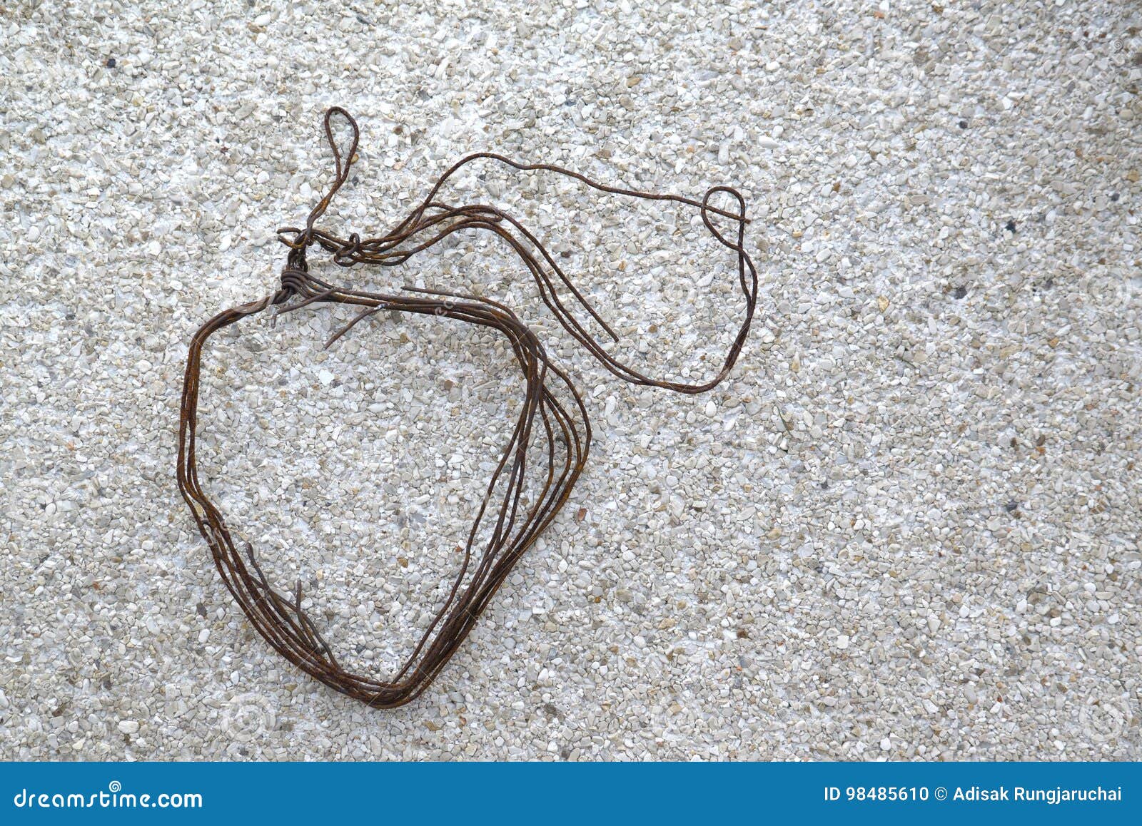 Old Rusted Coil on the Sand Stock Photo - Image of together, wallpaper ...