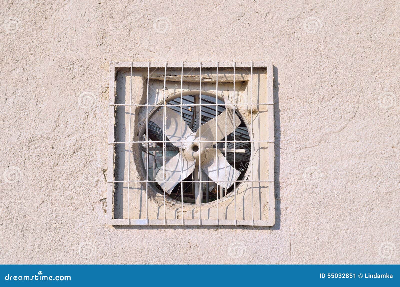 Old rusted fan stock image. Image of indoor, grain, industry - 55032851