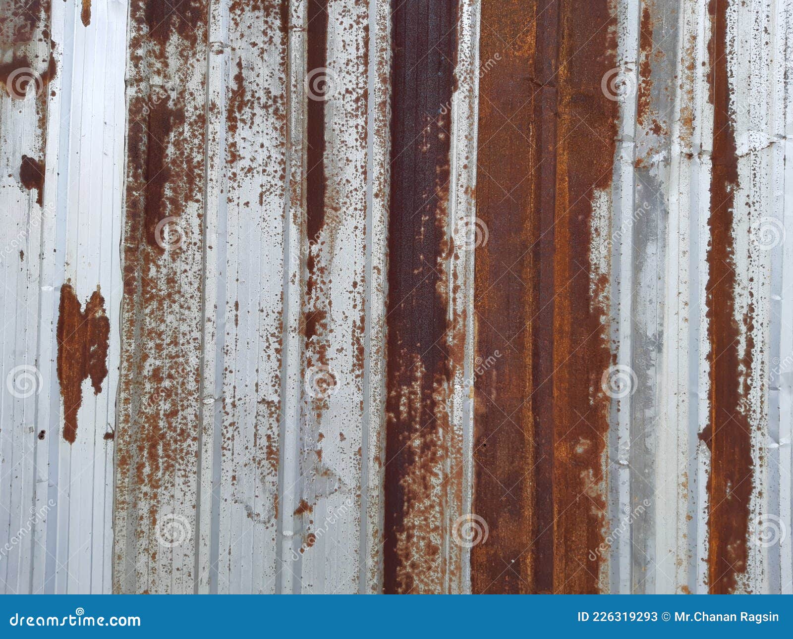 Old Rusted Galvanized Sheet Stock Image - Image of sheet, rusted: 226319293