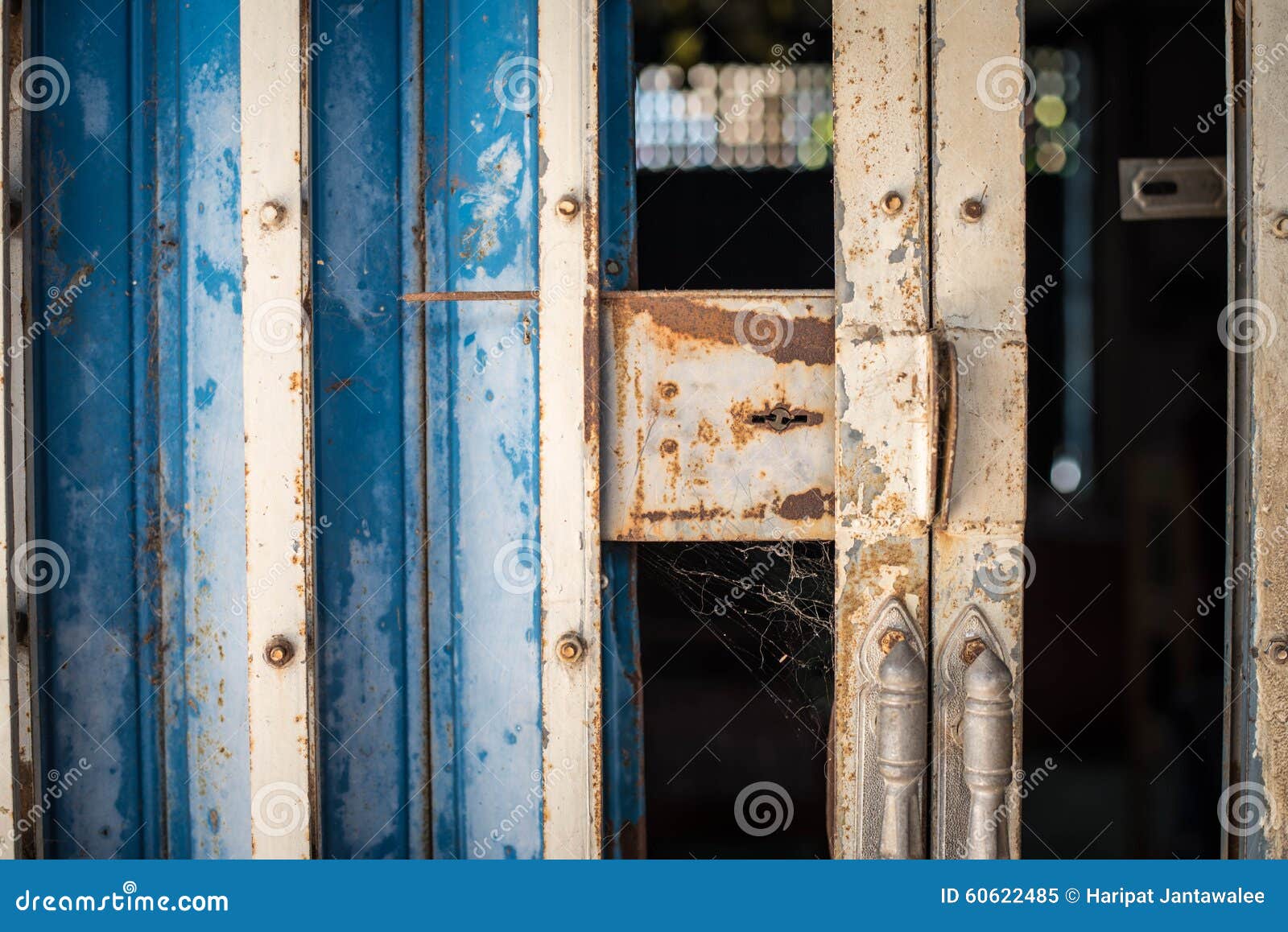 Old rusted iron gates stock image. Image of building - 60622485