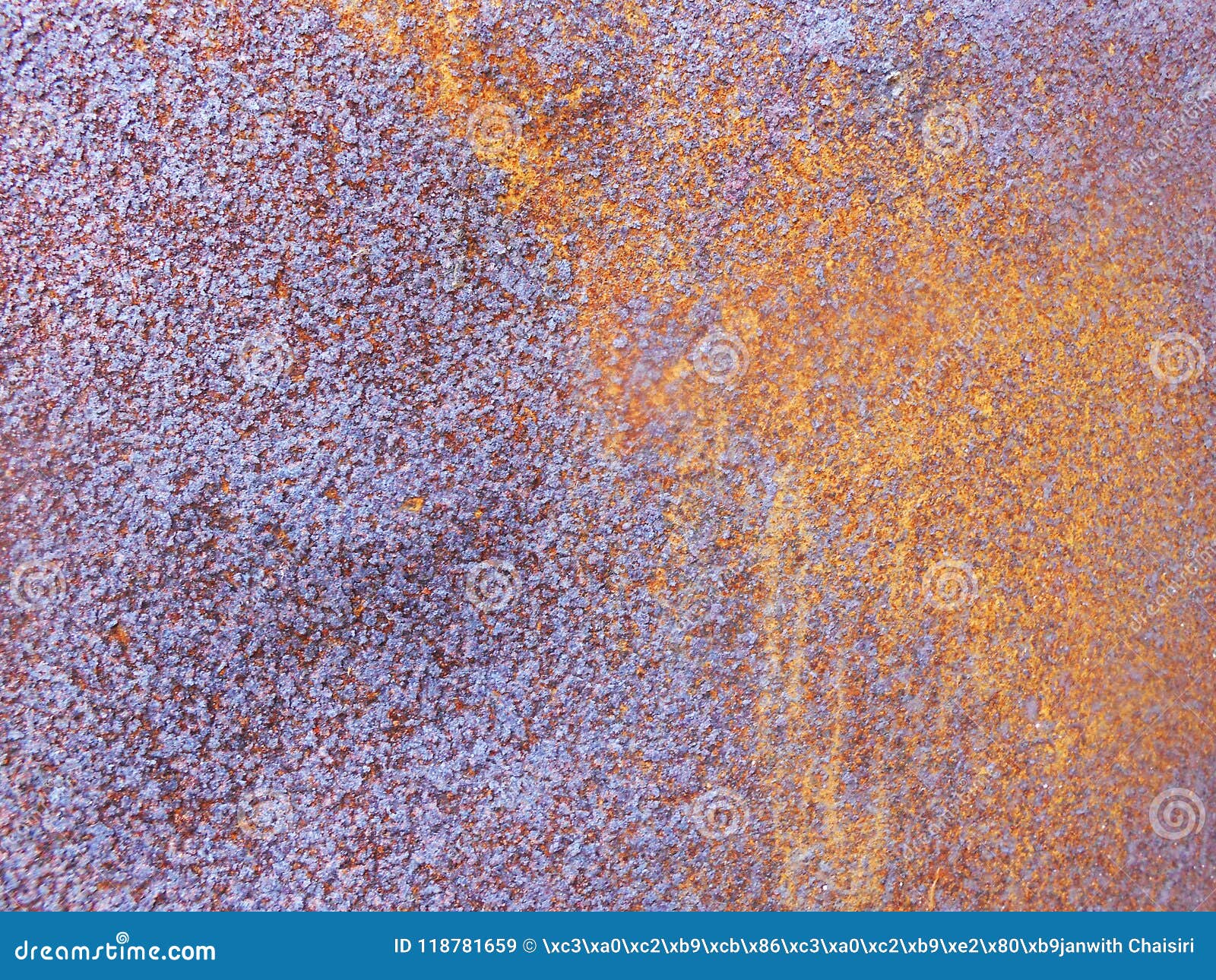 Old rusted iron surface stock image. Image of mushrooms - 118781659