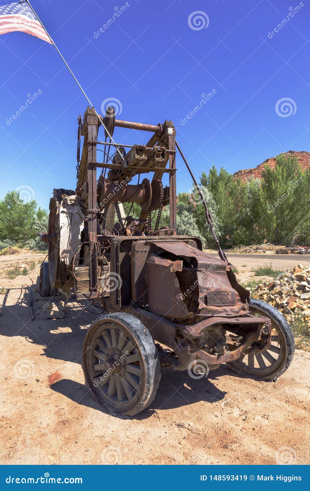 Old rusted jalopy stock image. Image of grungy, rust - 148593419